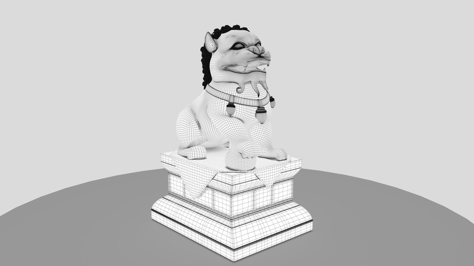 3D LION STATUE Model - TurboSquid 1747224