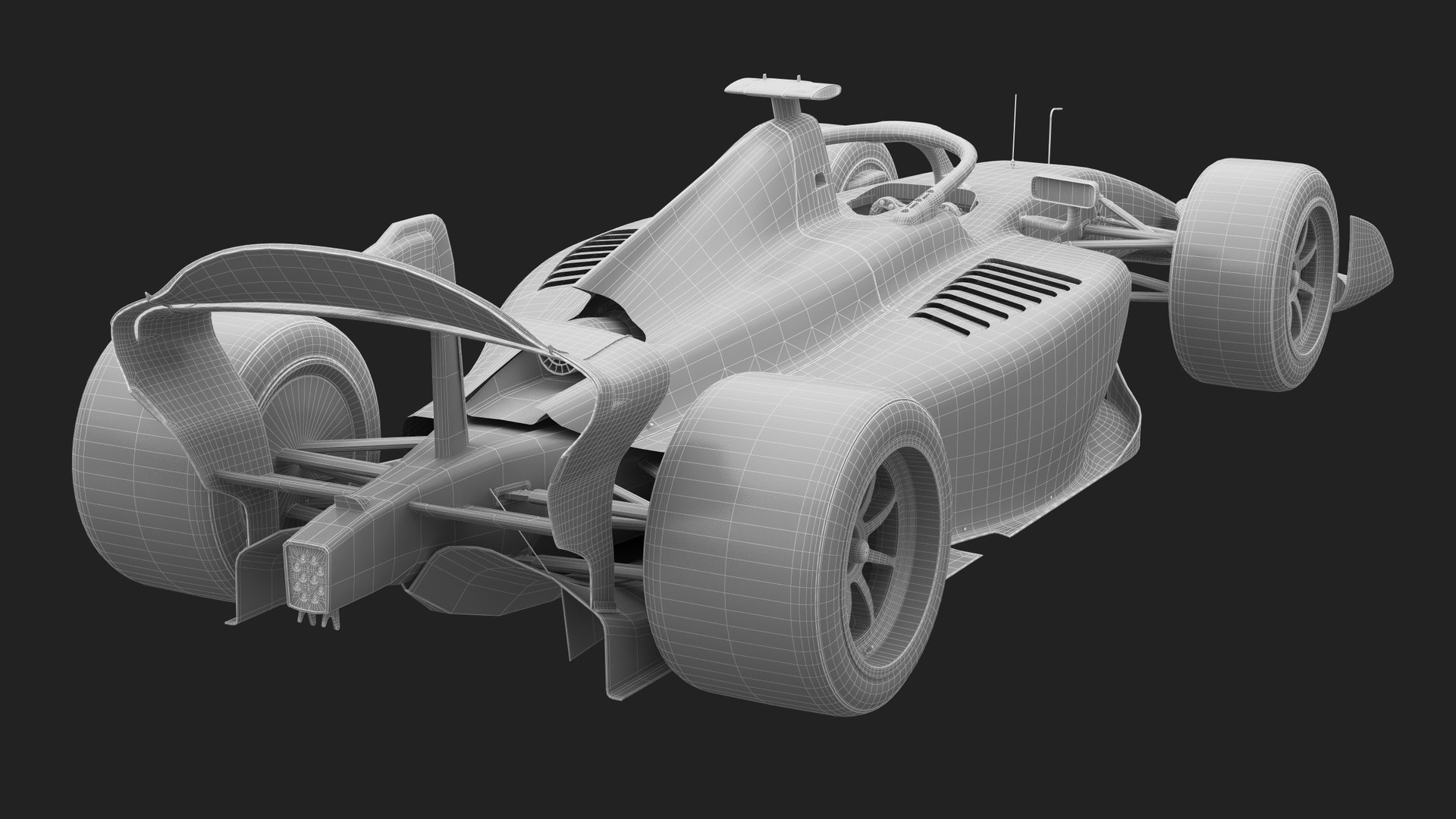 3D Dallara F2 2024 Template For Livery - TurboSquid 2285838