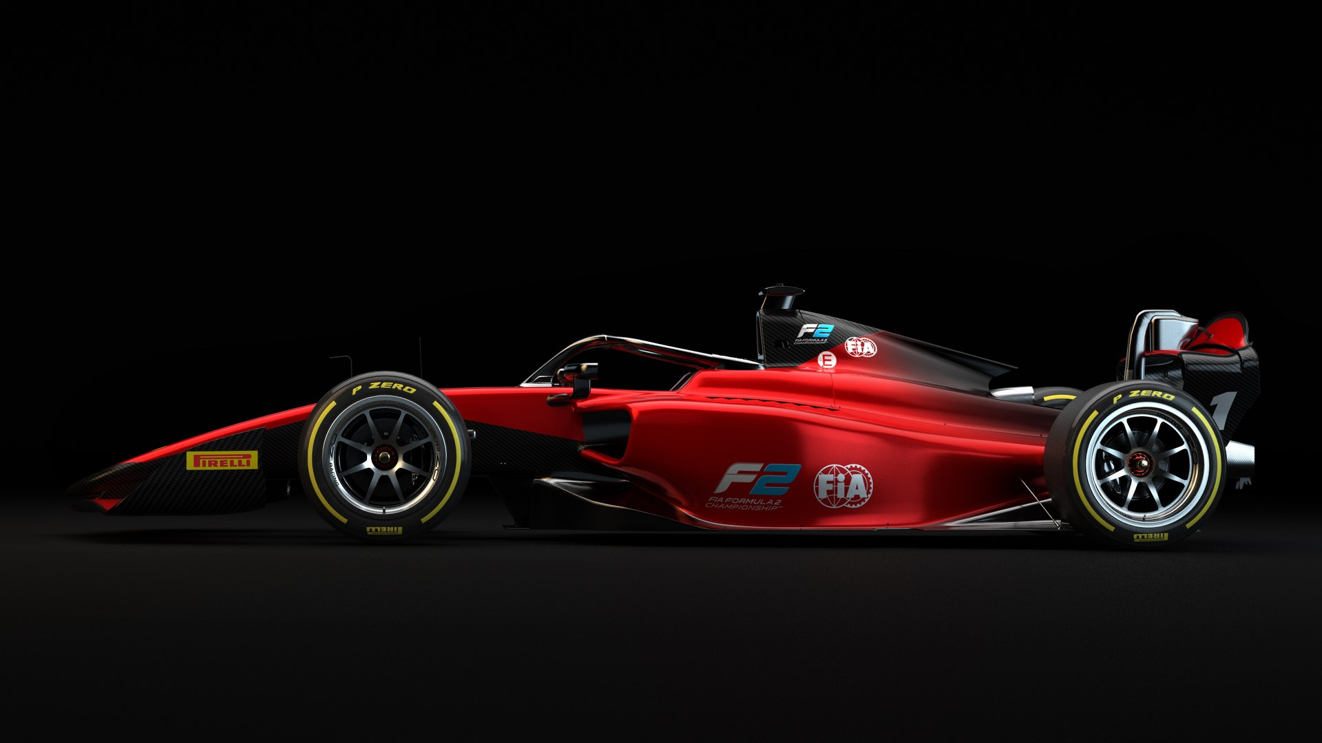 3D Dallara F2 2024 Template For Livery - TurboSquid 2285838