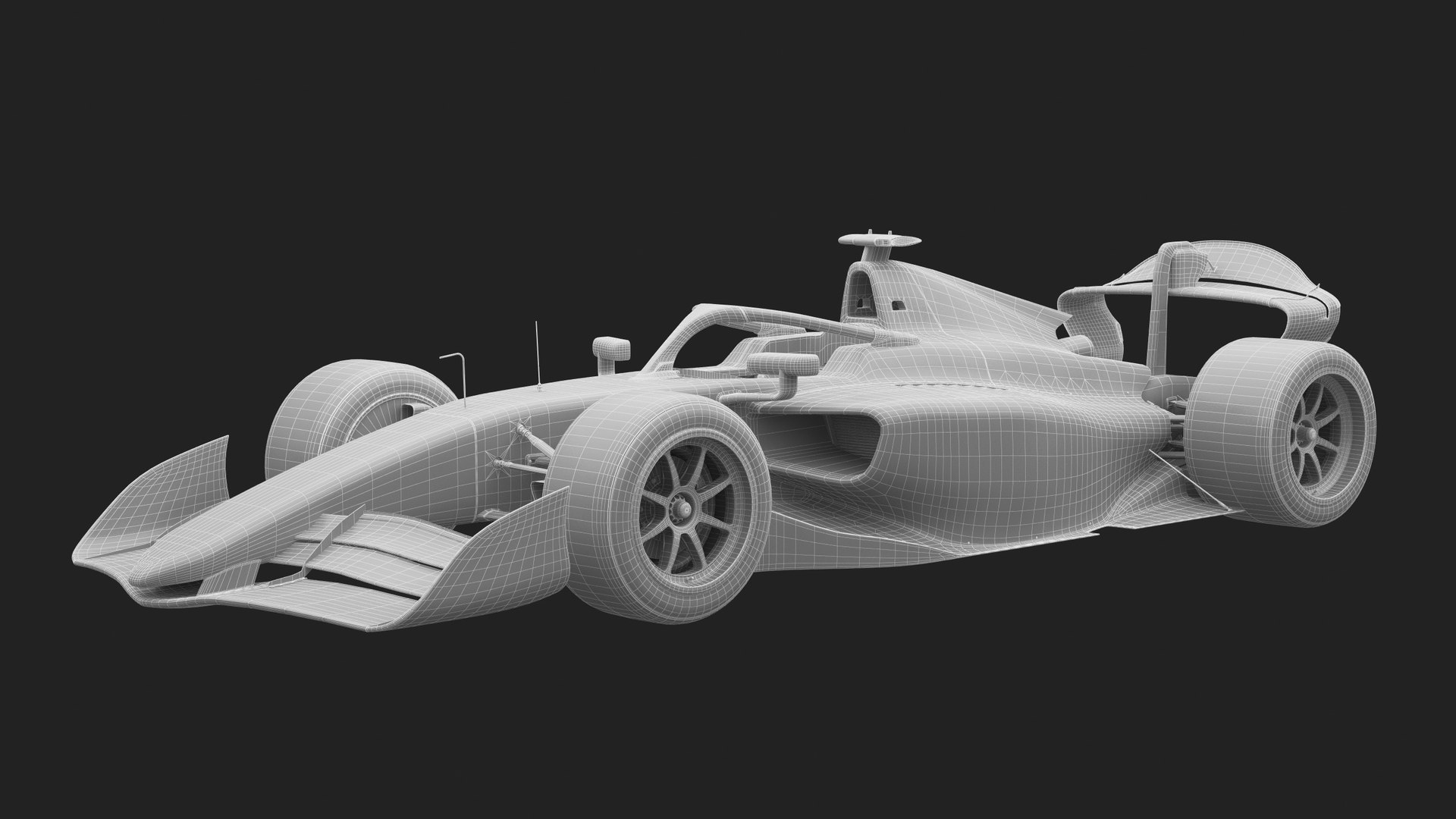 3D Dallara F2 2024 Template For Livery - TurboSquid 2285838