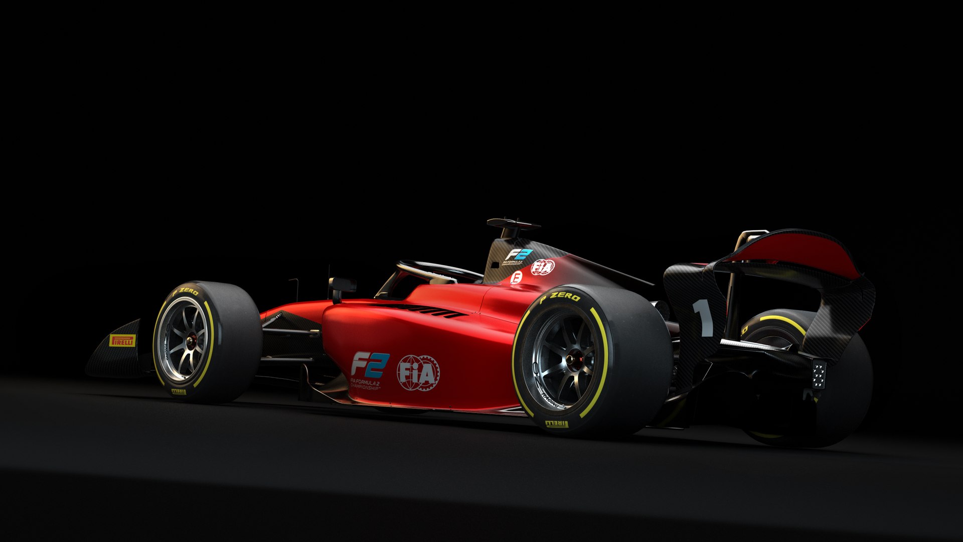 3D Dallara F2 2024 Template For Livery - TurboSquid 2285838