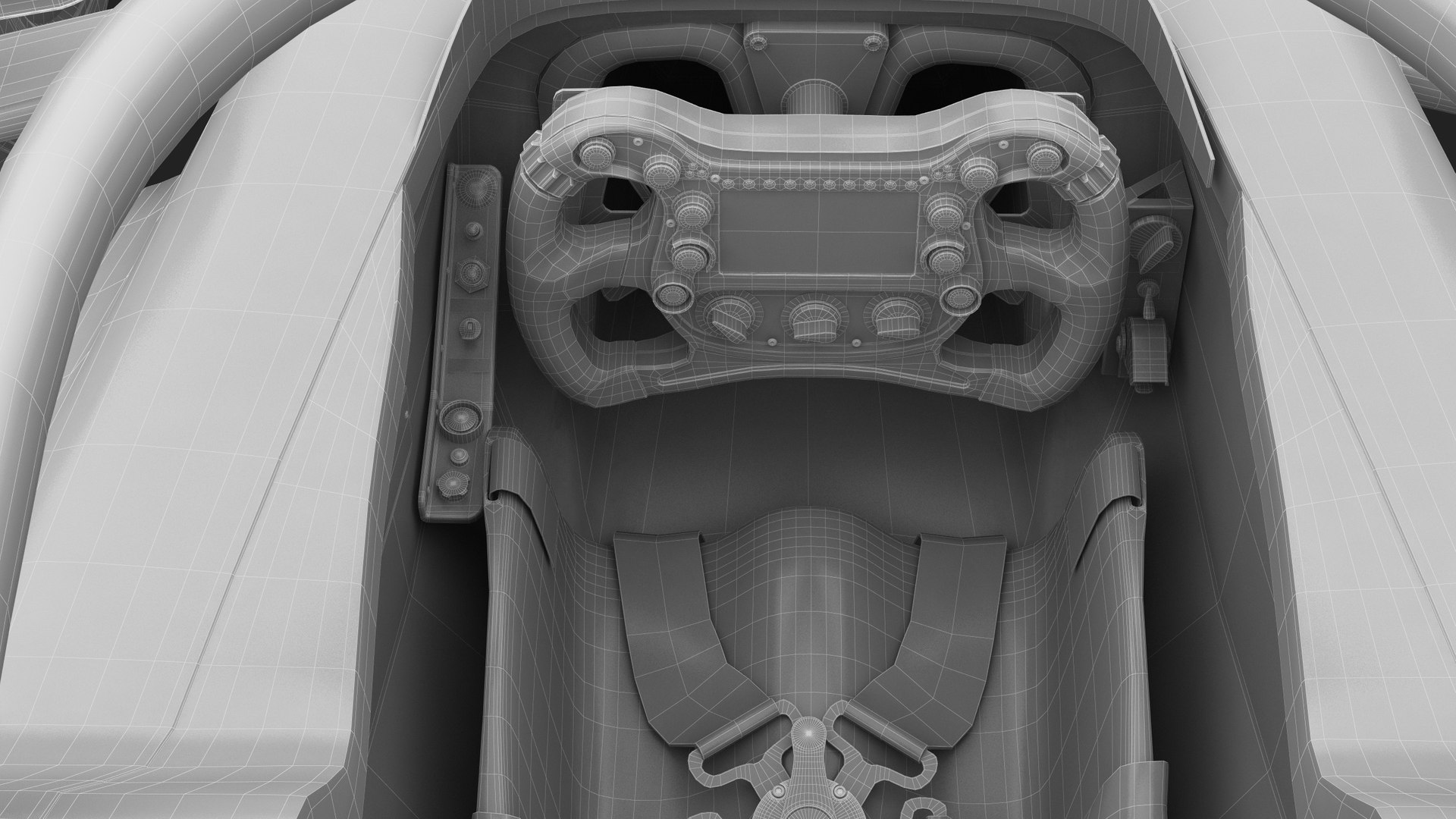 3D Dallara F2 2024 Template For Livery - TurboSquid 2285838