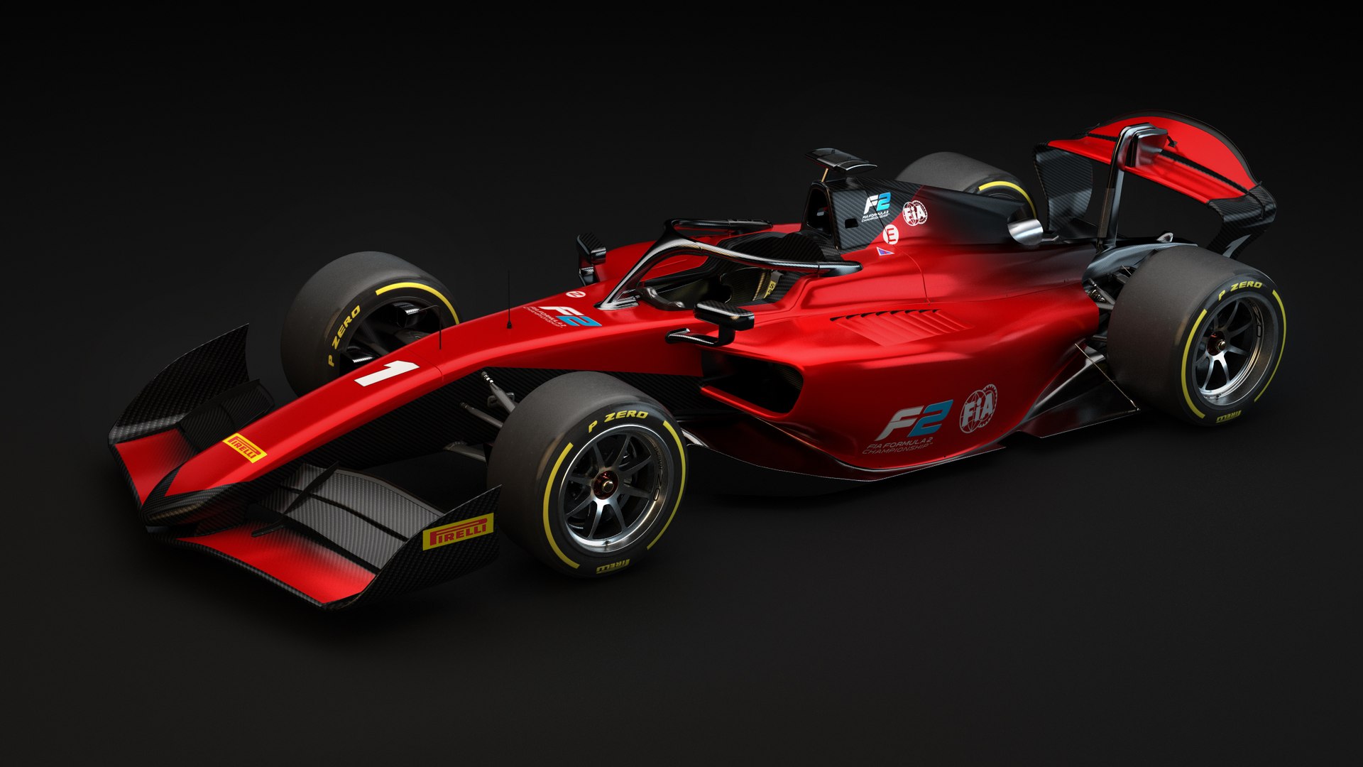 3D Dallara F2 2024 Template For Livery - TurboSquid 2285838