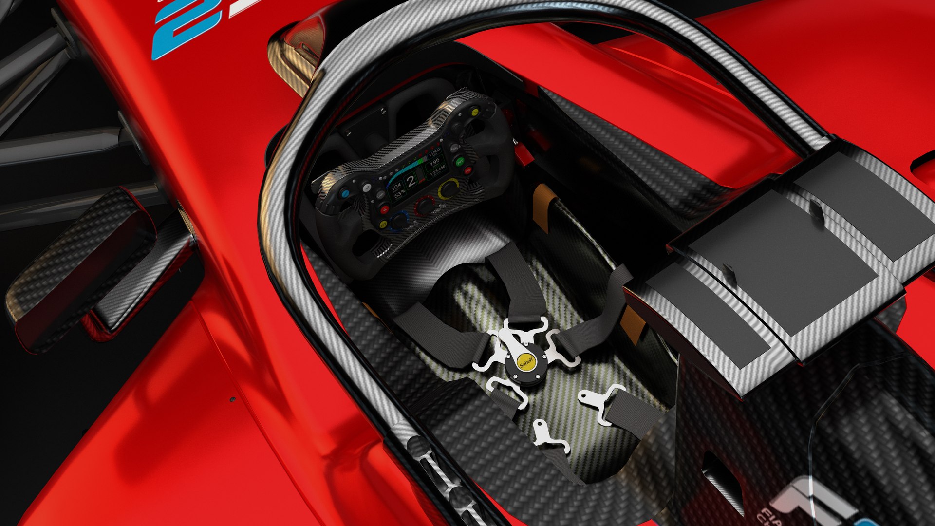 3D Dallara F2 2024 Template For Livery - TurboSquid 2285838