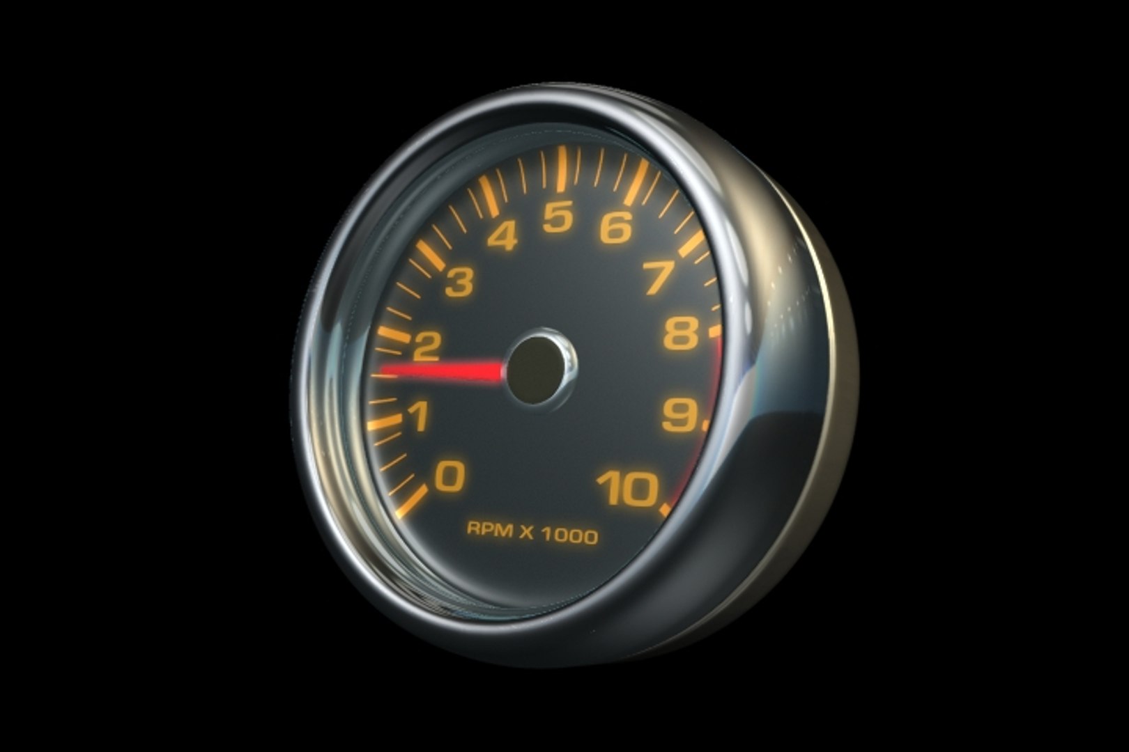 3d Model Tachometer
