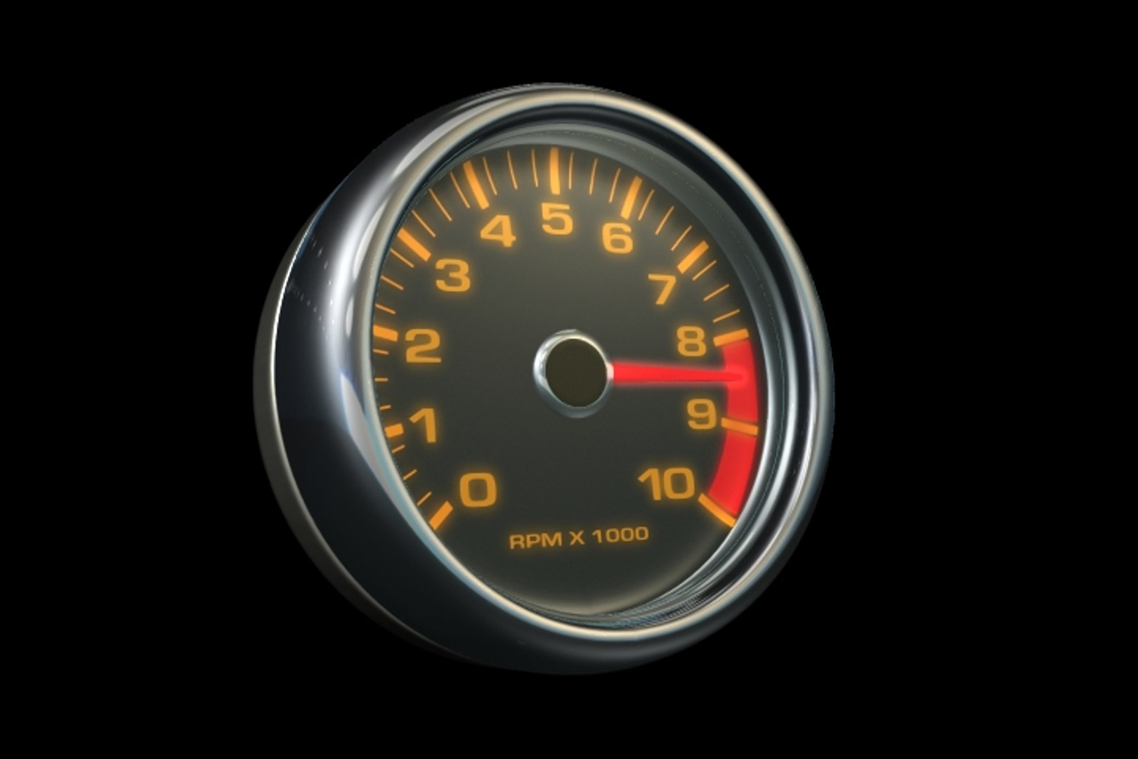3d Model Tachometer
