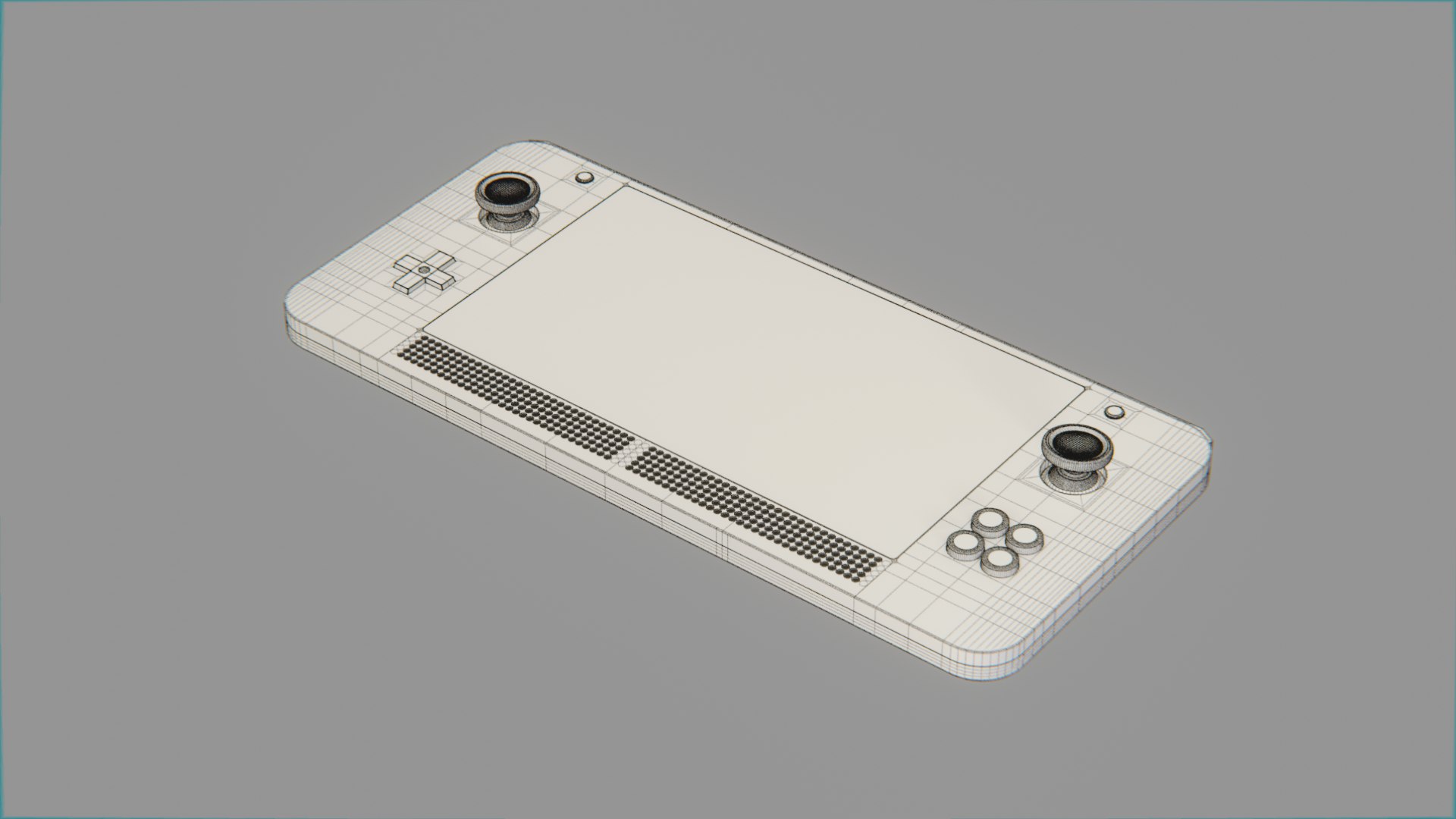 3D Fictional Handheld Gaming Console - TurboSquid 2238601