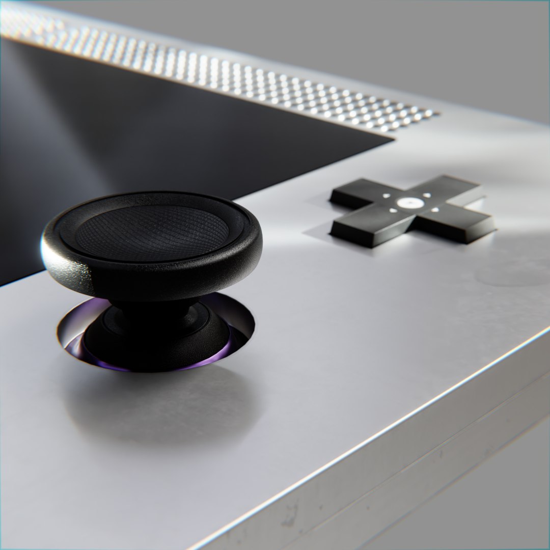 3D Fictional Handheld Gaming Console - TurboSquid 2238601