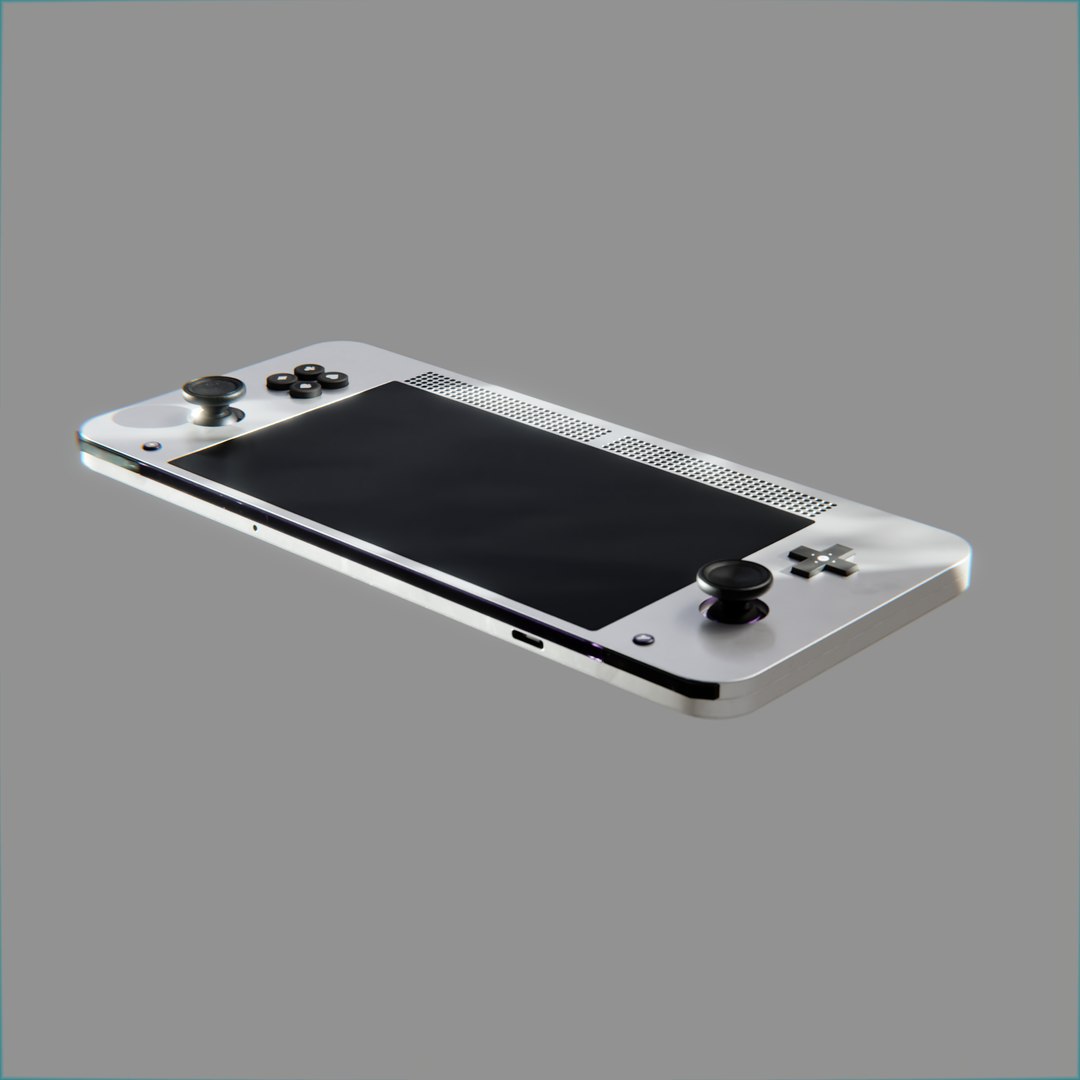 3D Fictional Handheld Gaming Console - TurboSquid 2238601