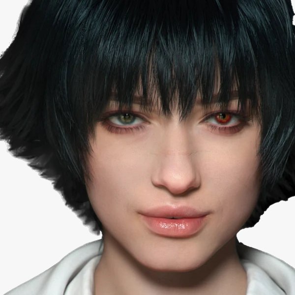 modelo 3d Lady DMC 5 - Juego listo Low-poly modelo 3d - TurboSquid 2219654