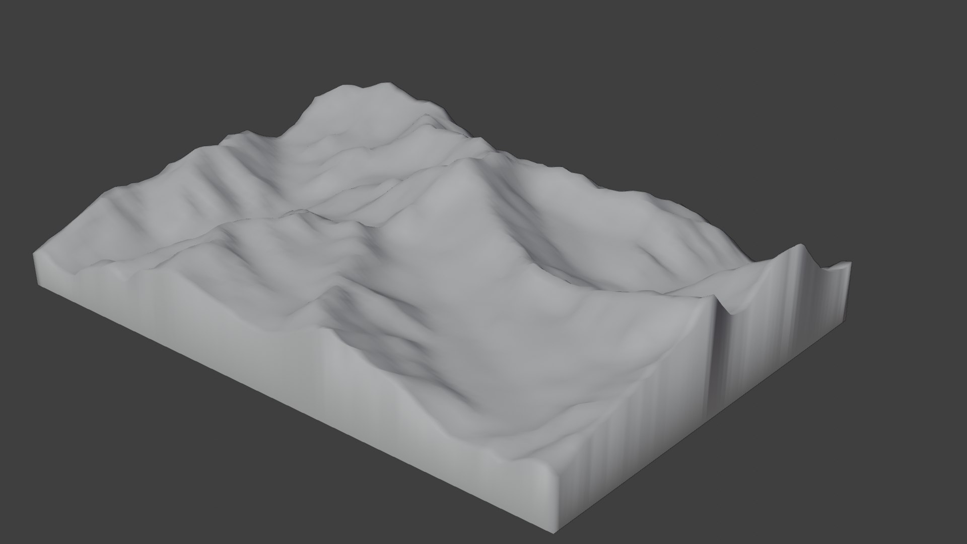 3D Diran Mountain - TurboSquid 1824675