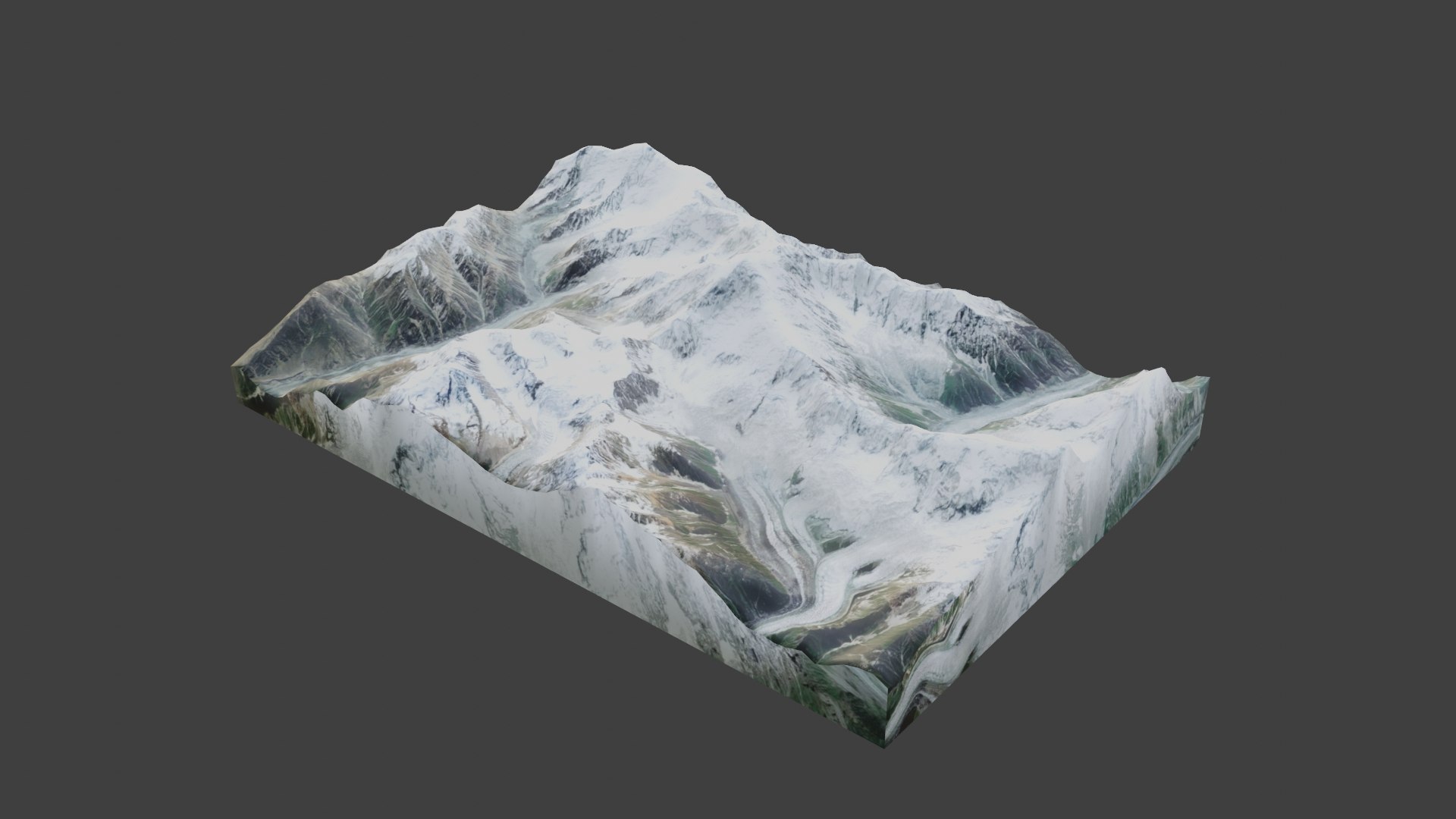 3D Diran Mountain - TurboSquid 1824675