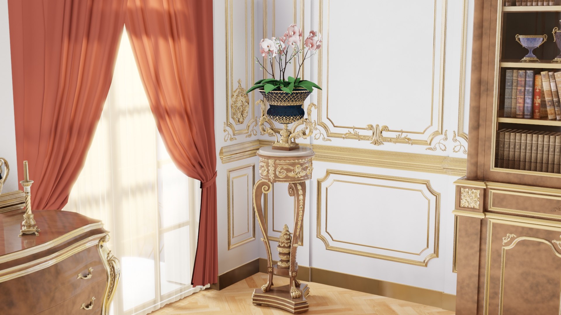 3D Blender Baroque Model - TurboSquid 1425982
