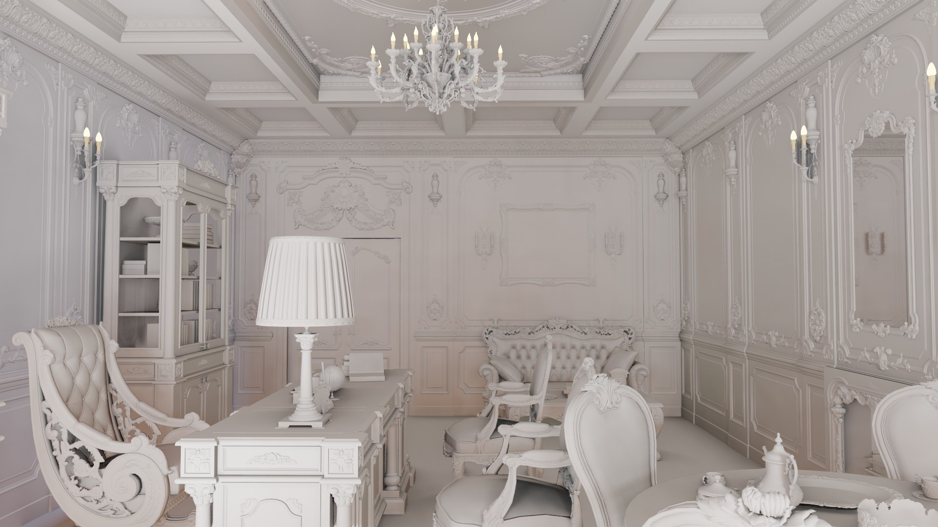 3D Blender Baroque Model - TurboSquid 1425982