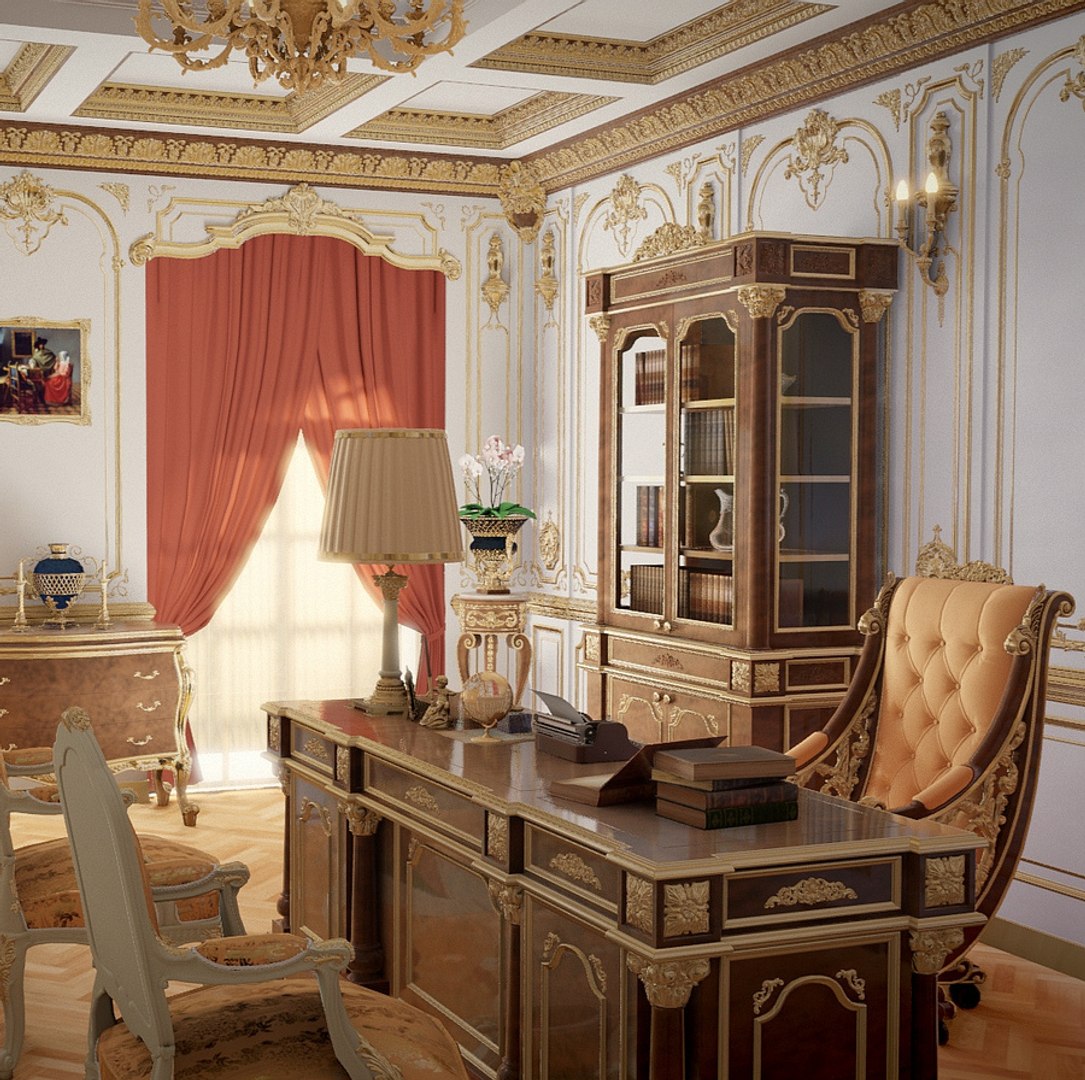 3D Blender Baroque Model - TurboSquid 1425982