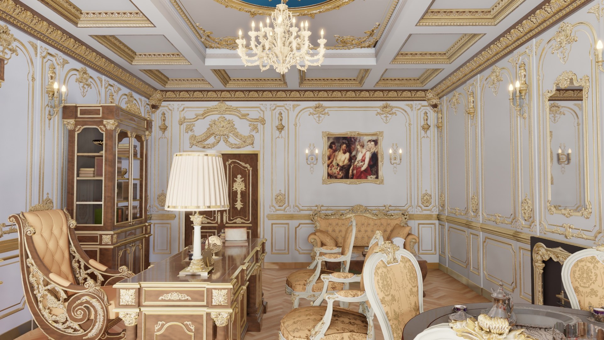 3D Blender Baroque Model - TurboSquid 1425982