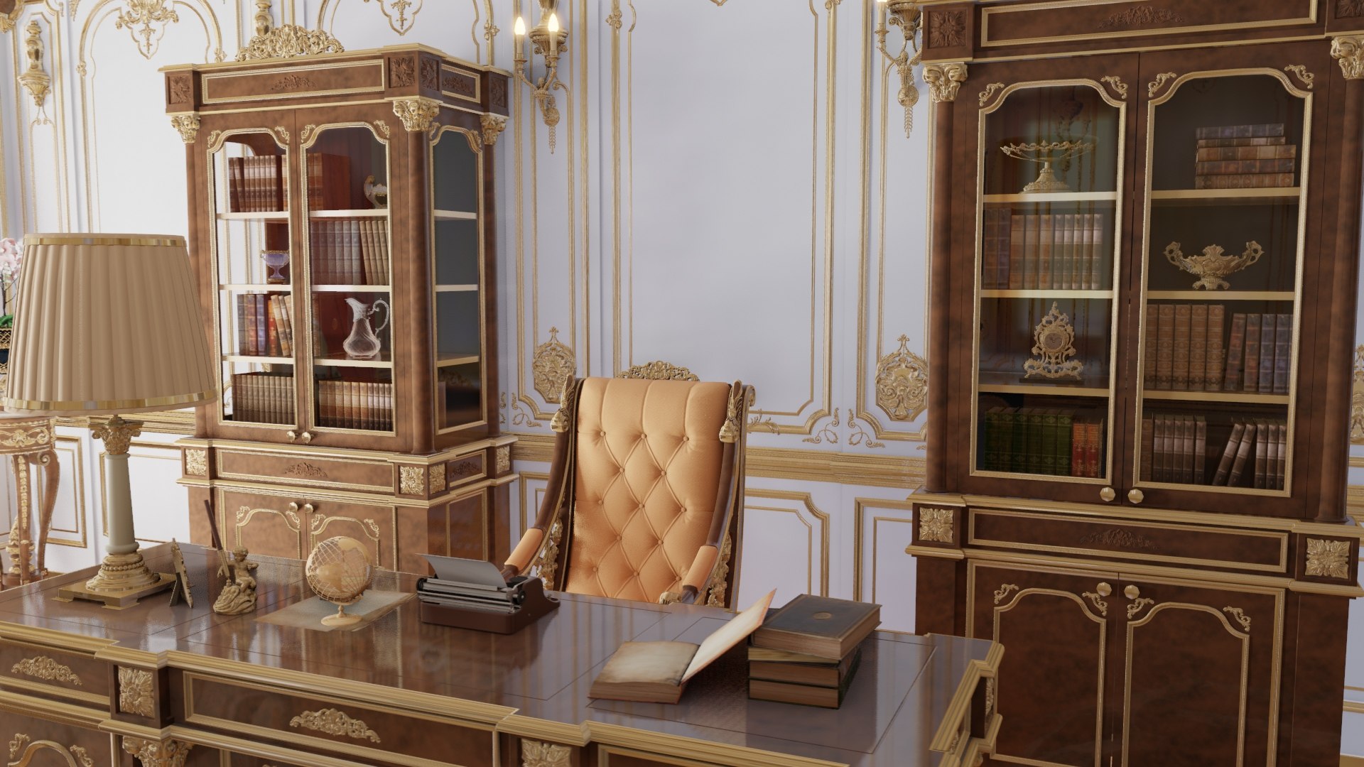 3D Blender Baroque Model - TurboSquid 1425982