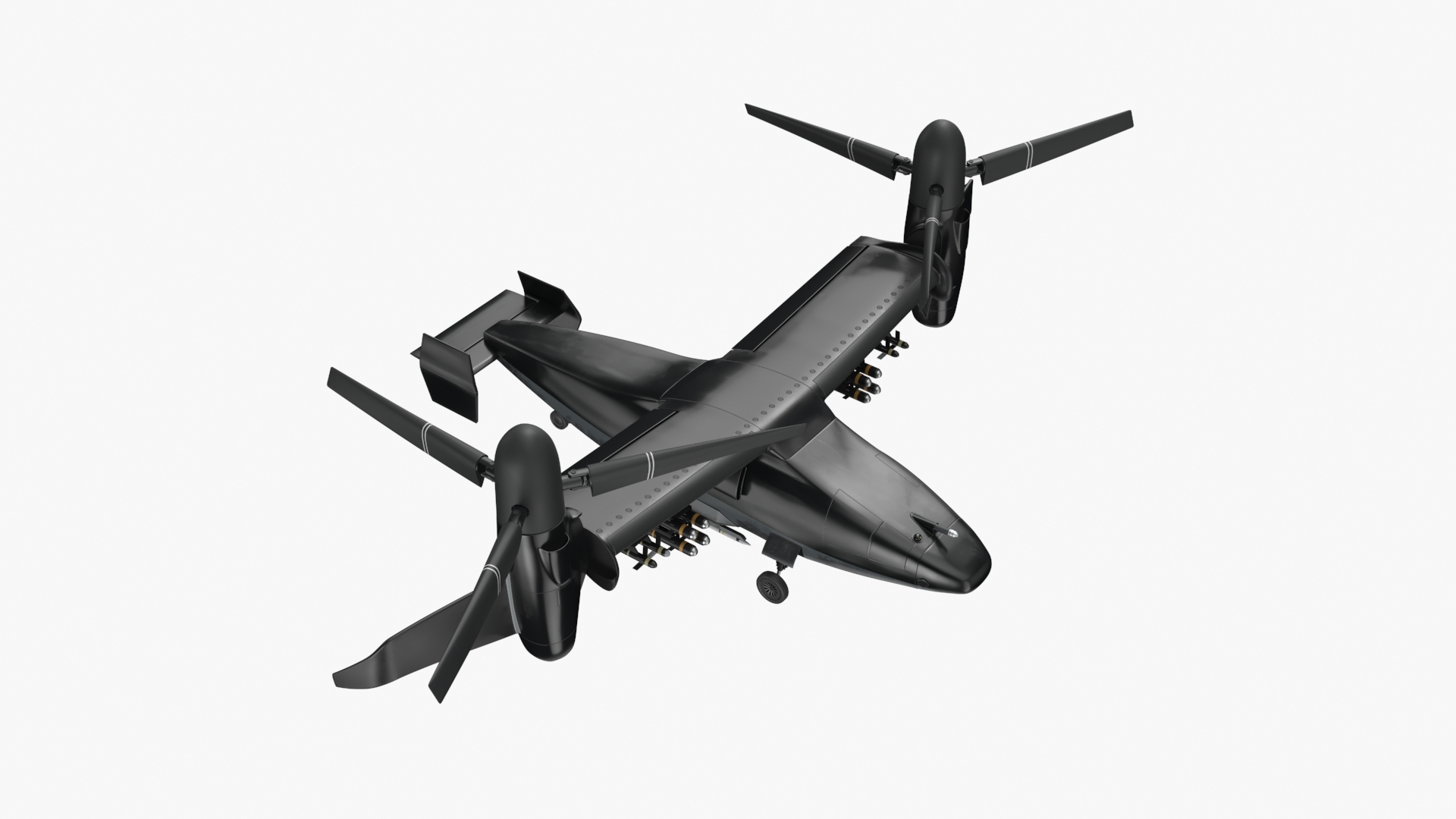 Combat Propeller Drone UAV Rigged 3D Model - TurboSquid 2278912