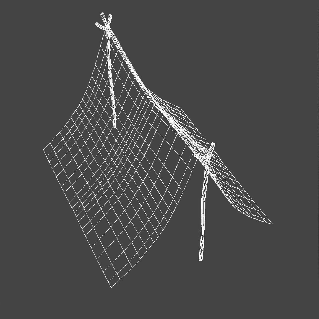 Pup Tent 3d Obj