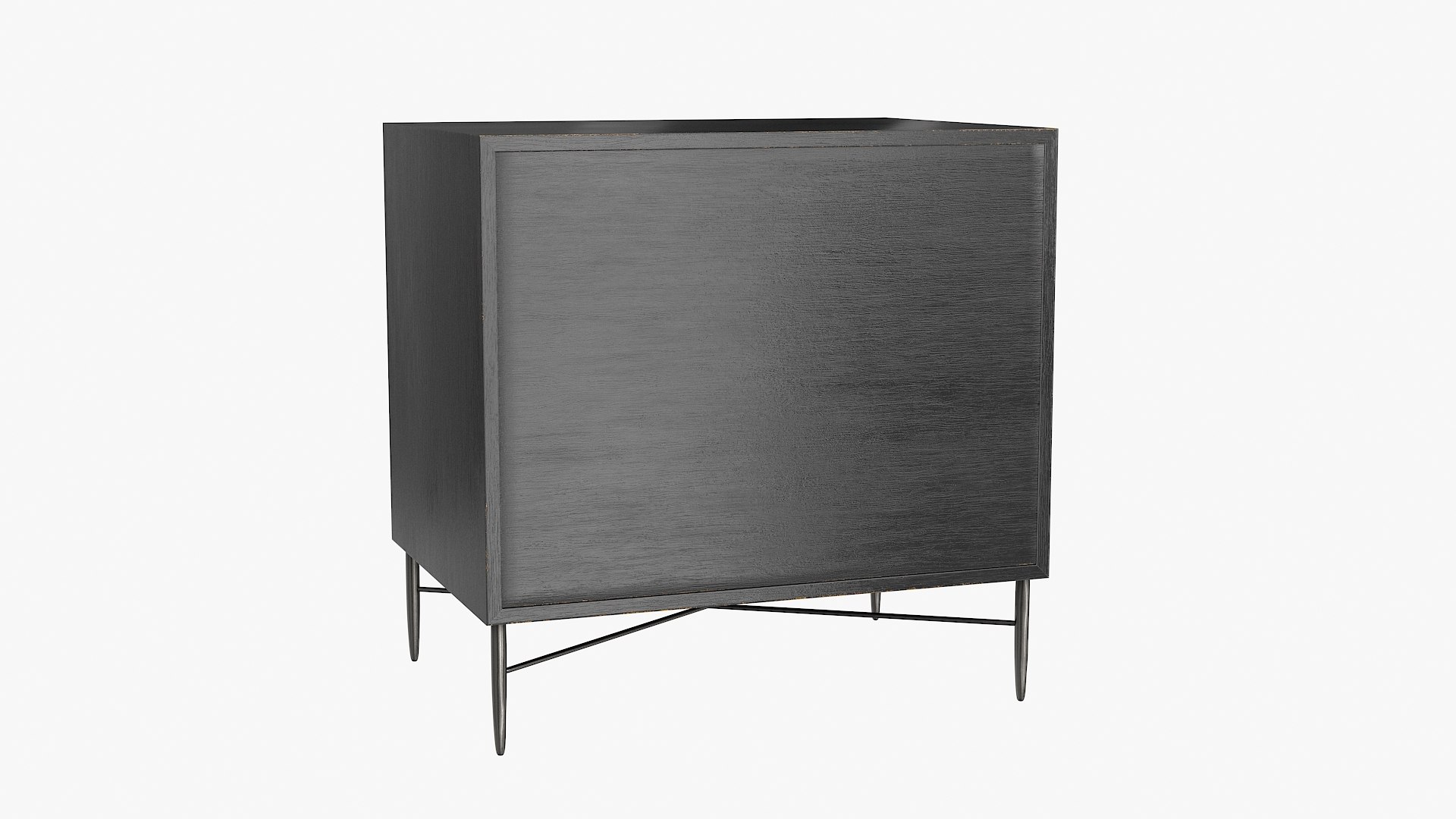 3D Model Sandhurst 2 Drawer Nightstand - TurboSquid 2426475