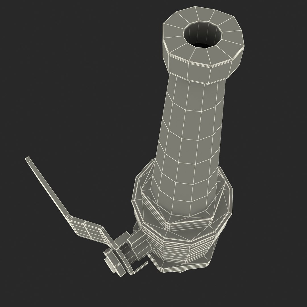 3d model nozzle modeled realistic