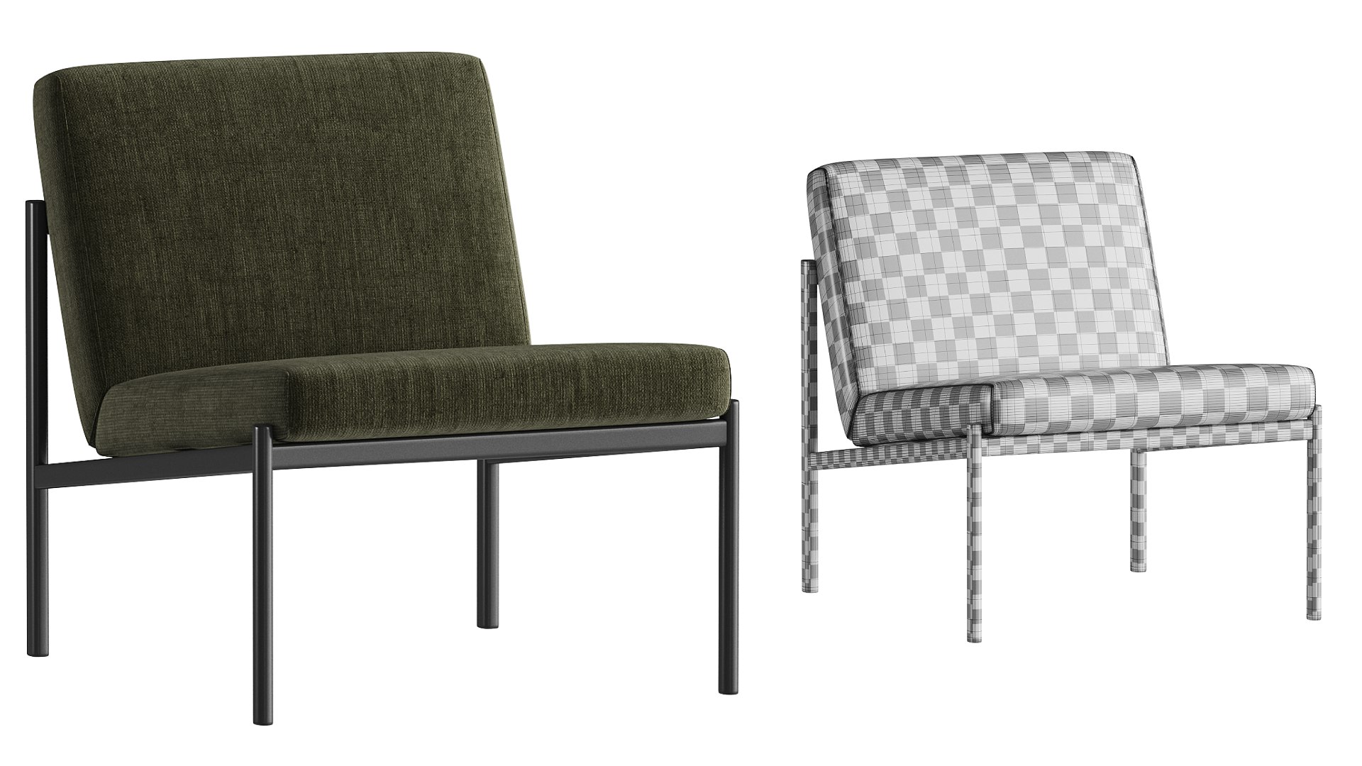 3D KIKI Fabric Armchair By Artek - TurboSquid 2200342