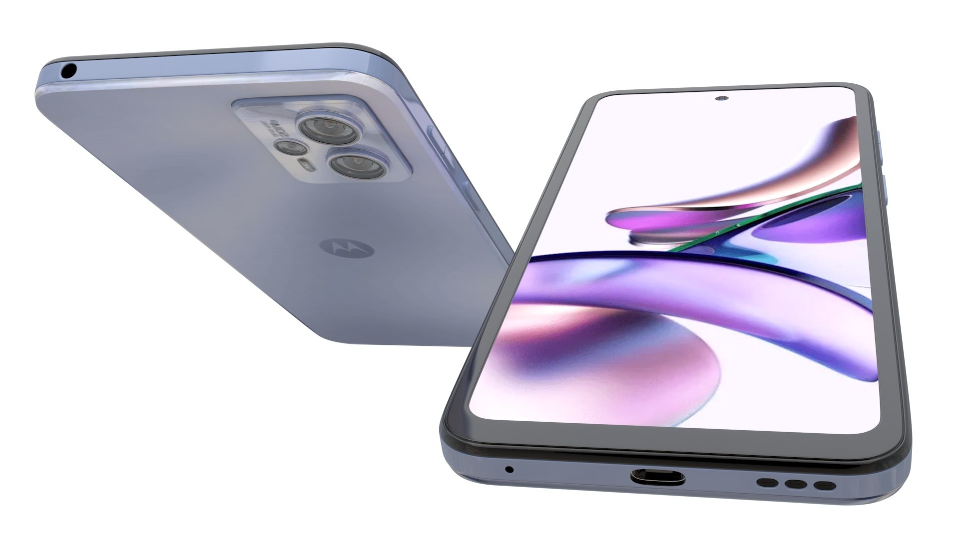 3D Motorola Moto G13 Blue Lavender - TurboSquid 2035728