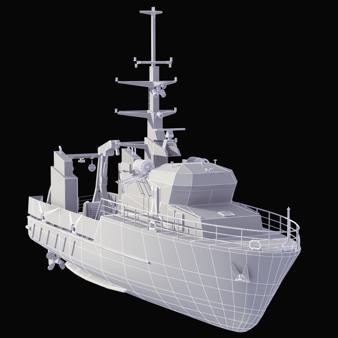 Sweeper Hdms Hirsholm 3d Model