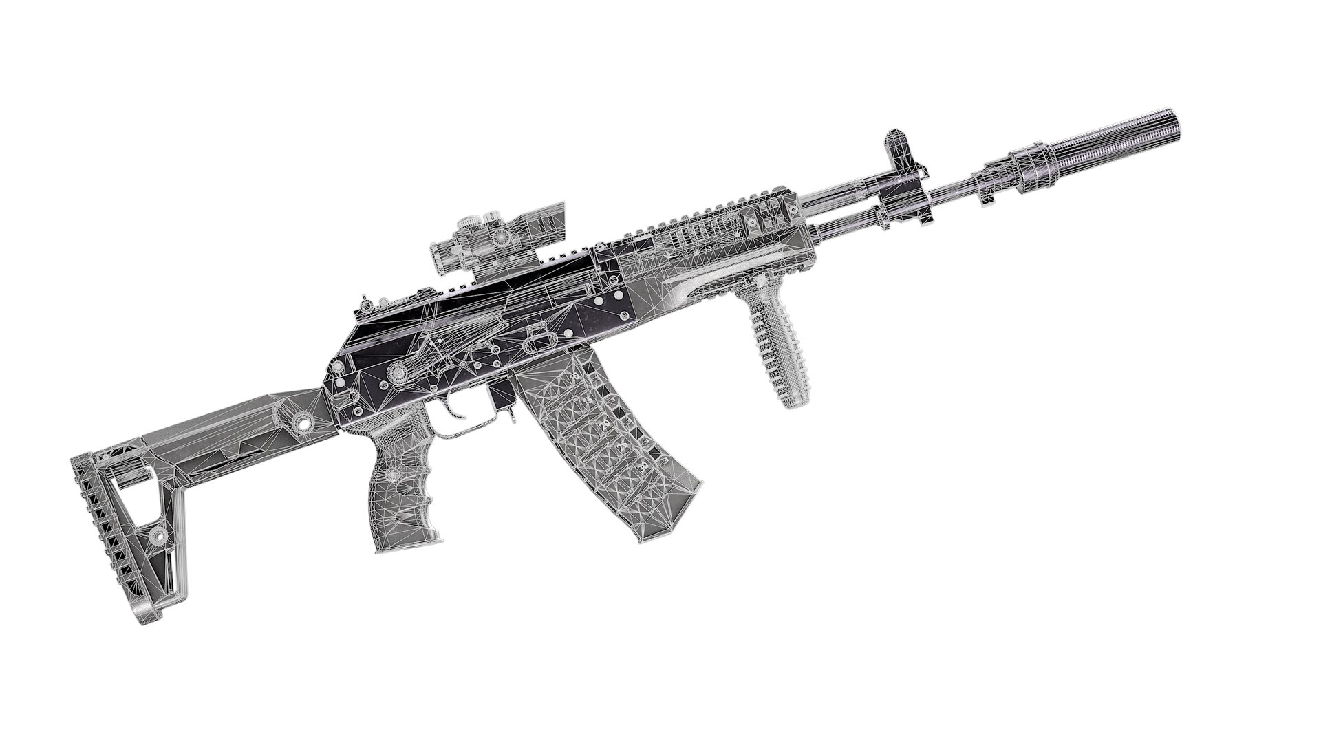 3D AK12 Model - TurboSquid 1955098