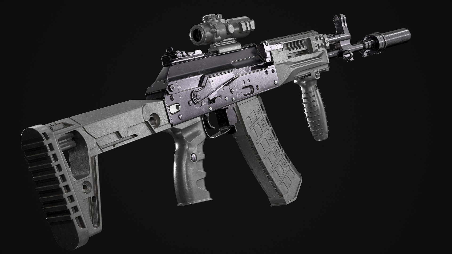 3D AK12 Model - TurboSquid 1955098