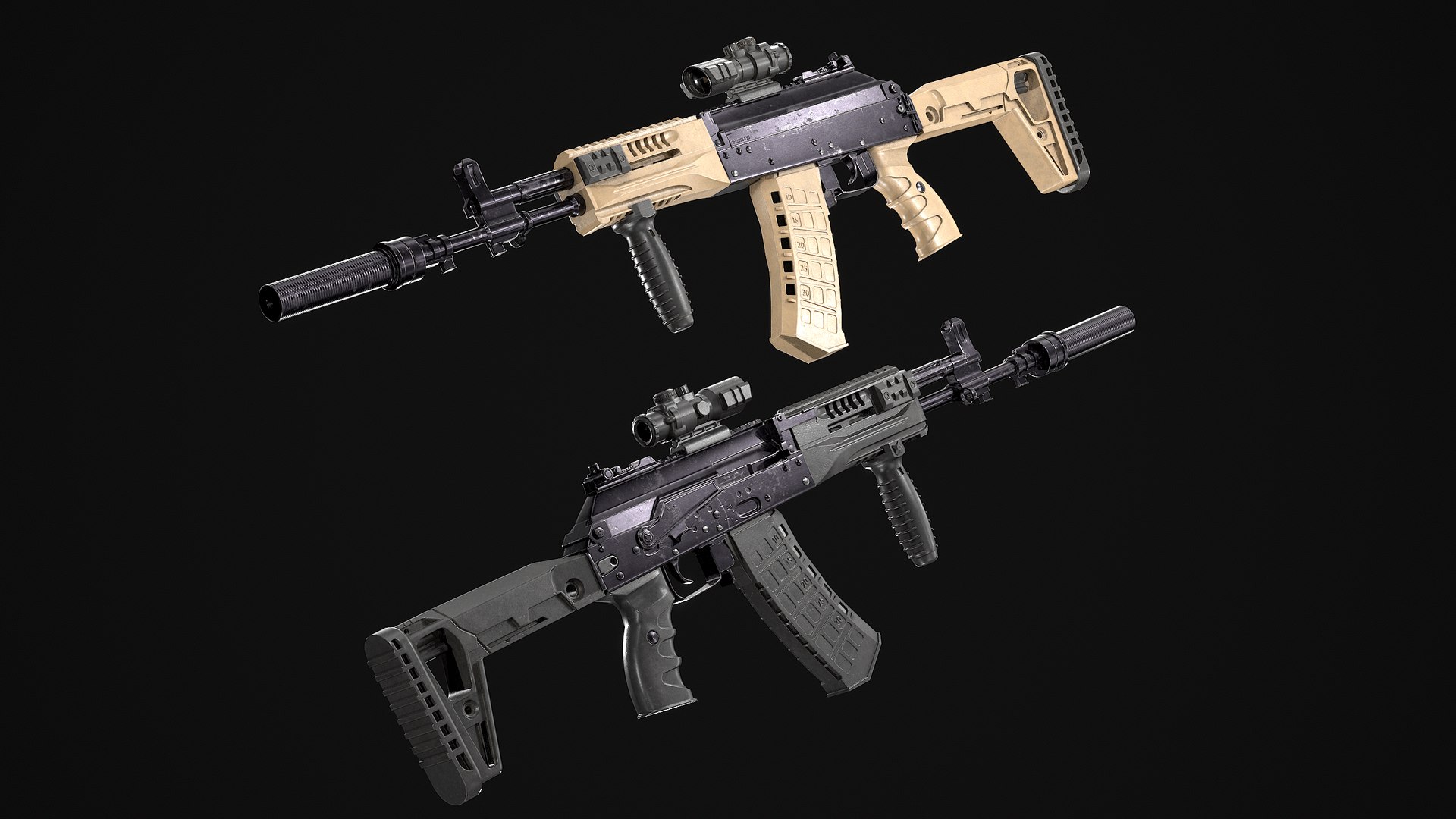 3D AK12 Model - TurboSquid 1955098