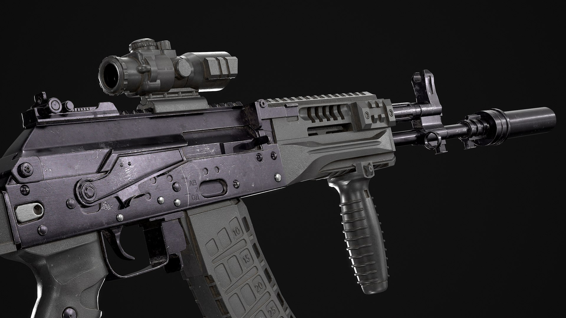 3D AK12 Model - TurboSquid 1955098
