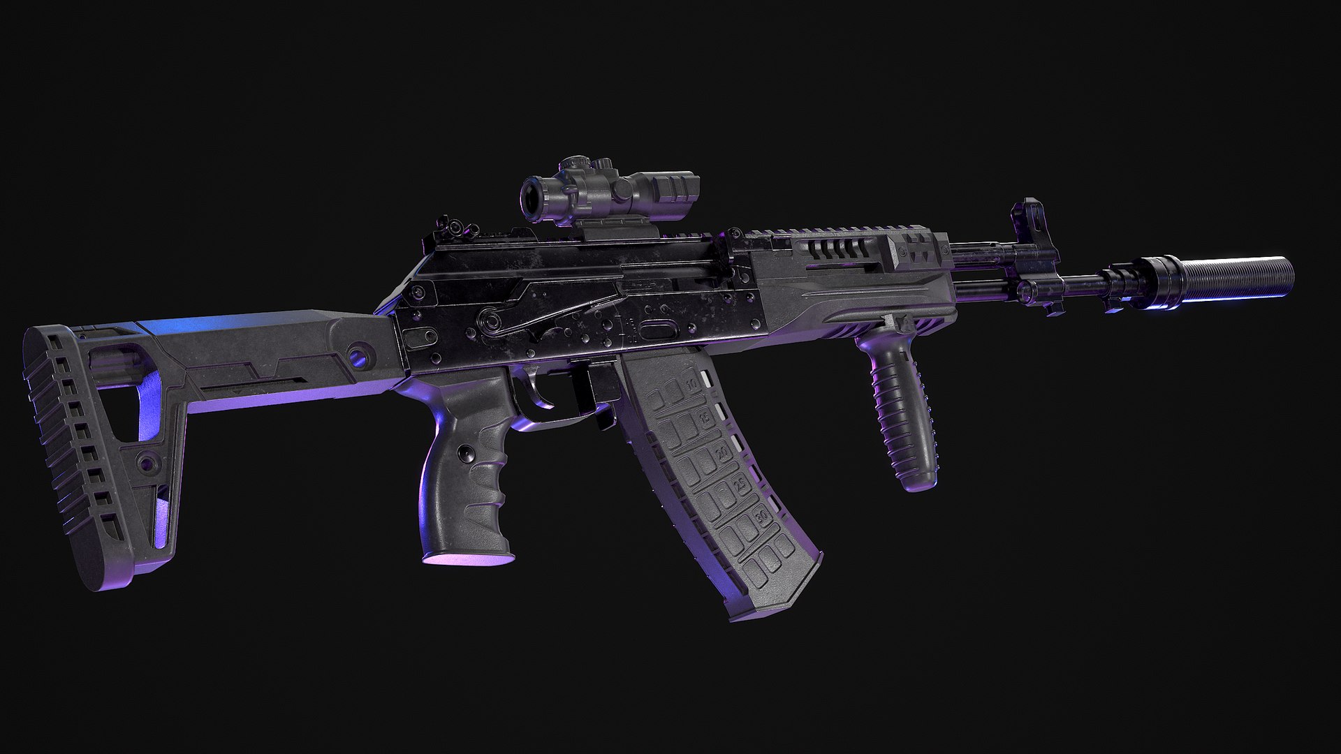 3D AK12 Model - TurboSquid 1955098