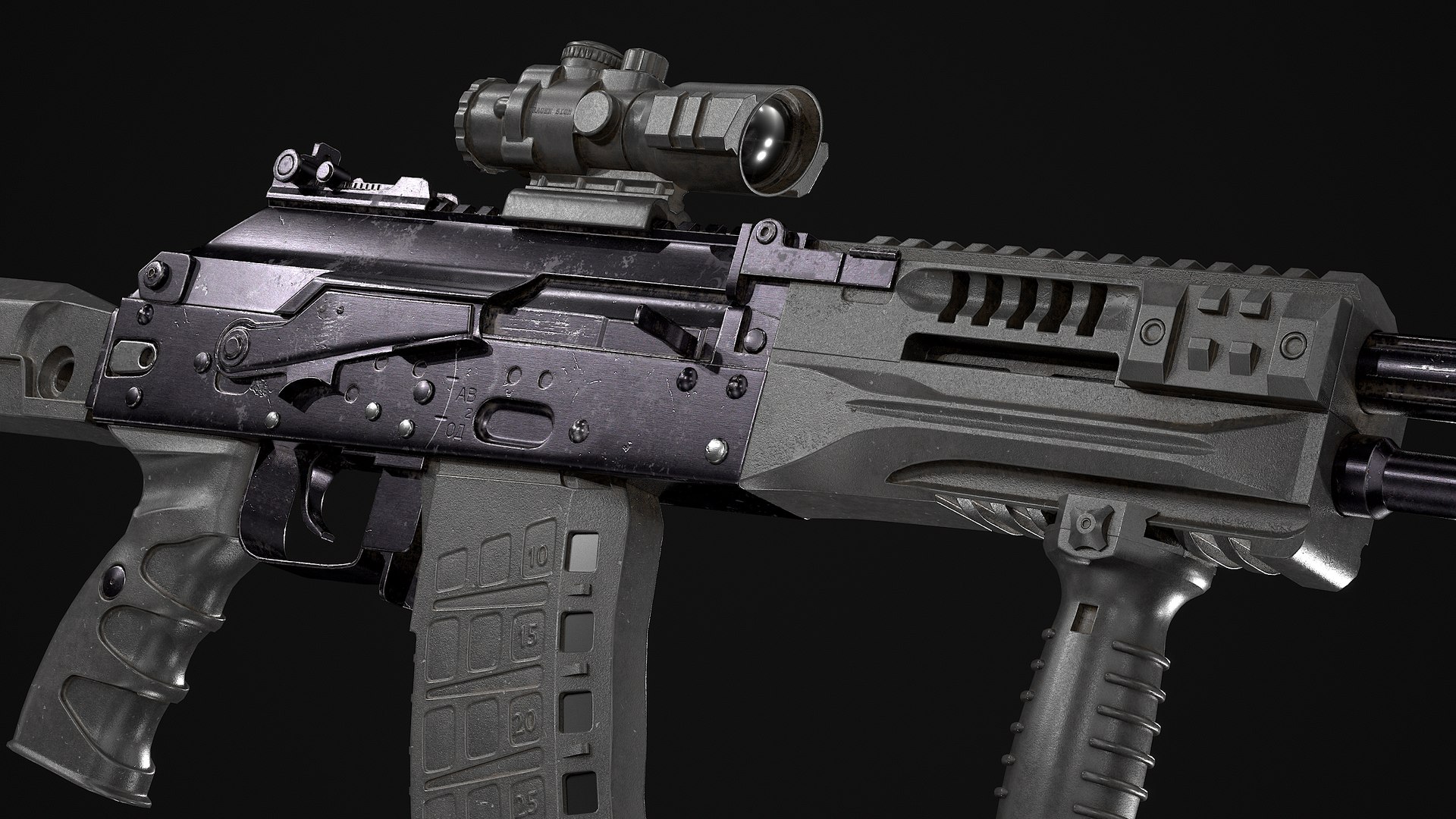 3D AK12 Model - TurboSquid 1955098