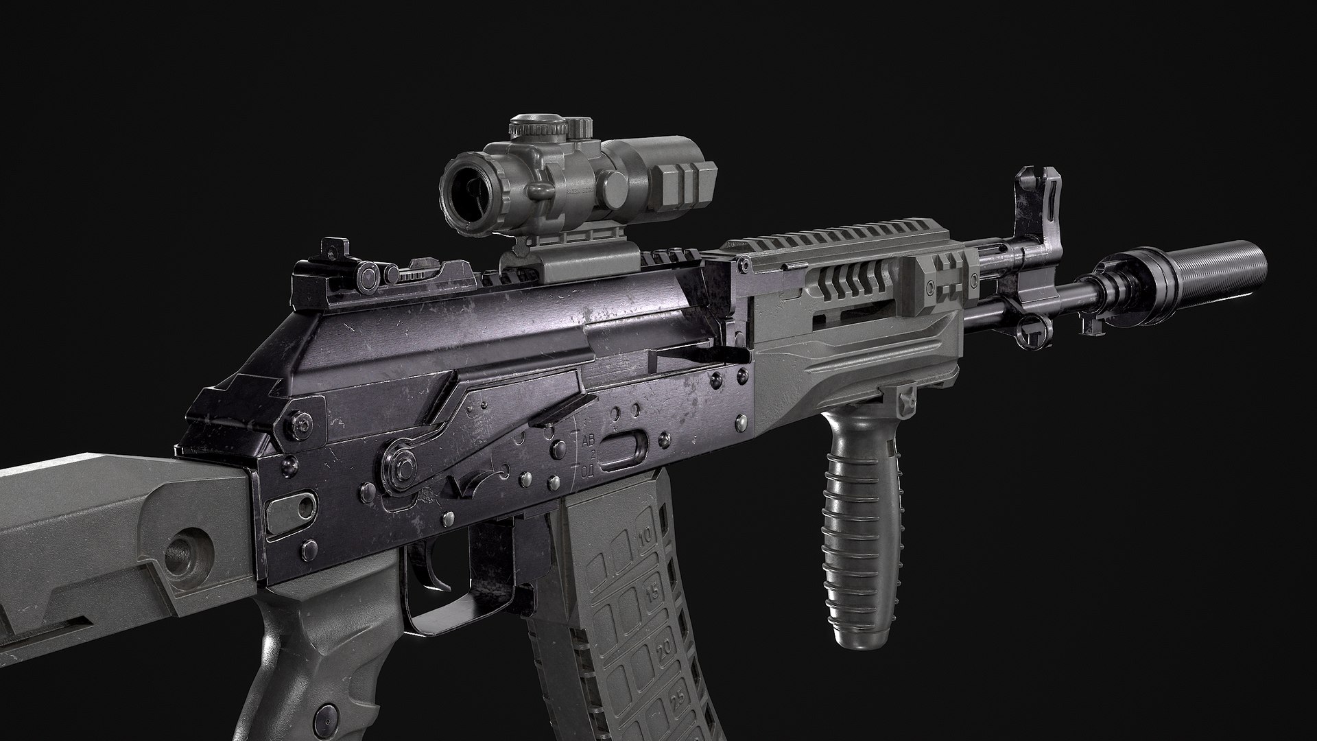 3D AK12 Model - TurboSquid 1955098