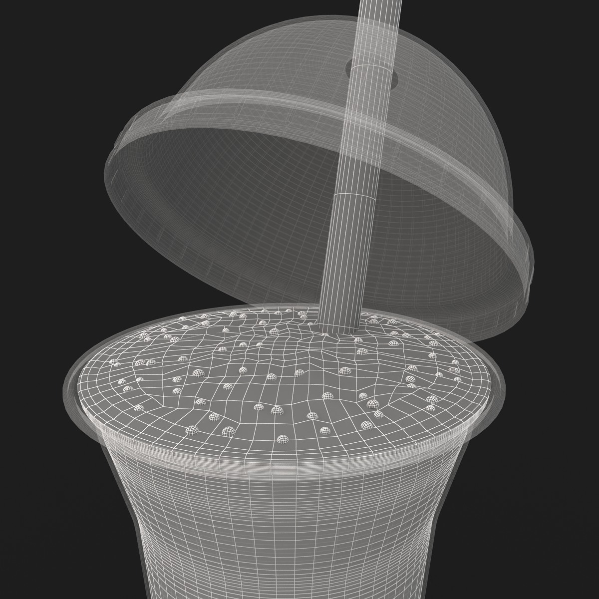 realistic fruit shake berries max