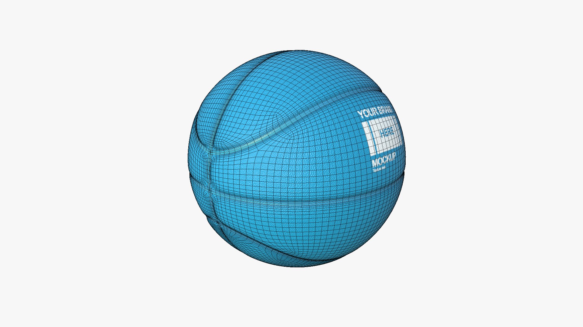 Basket Ball - Blank Mock Up Basic Template Model - TurboSquid 2112498