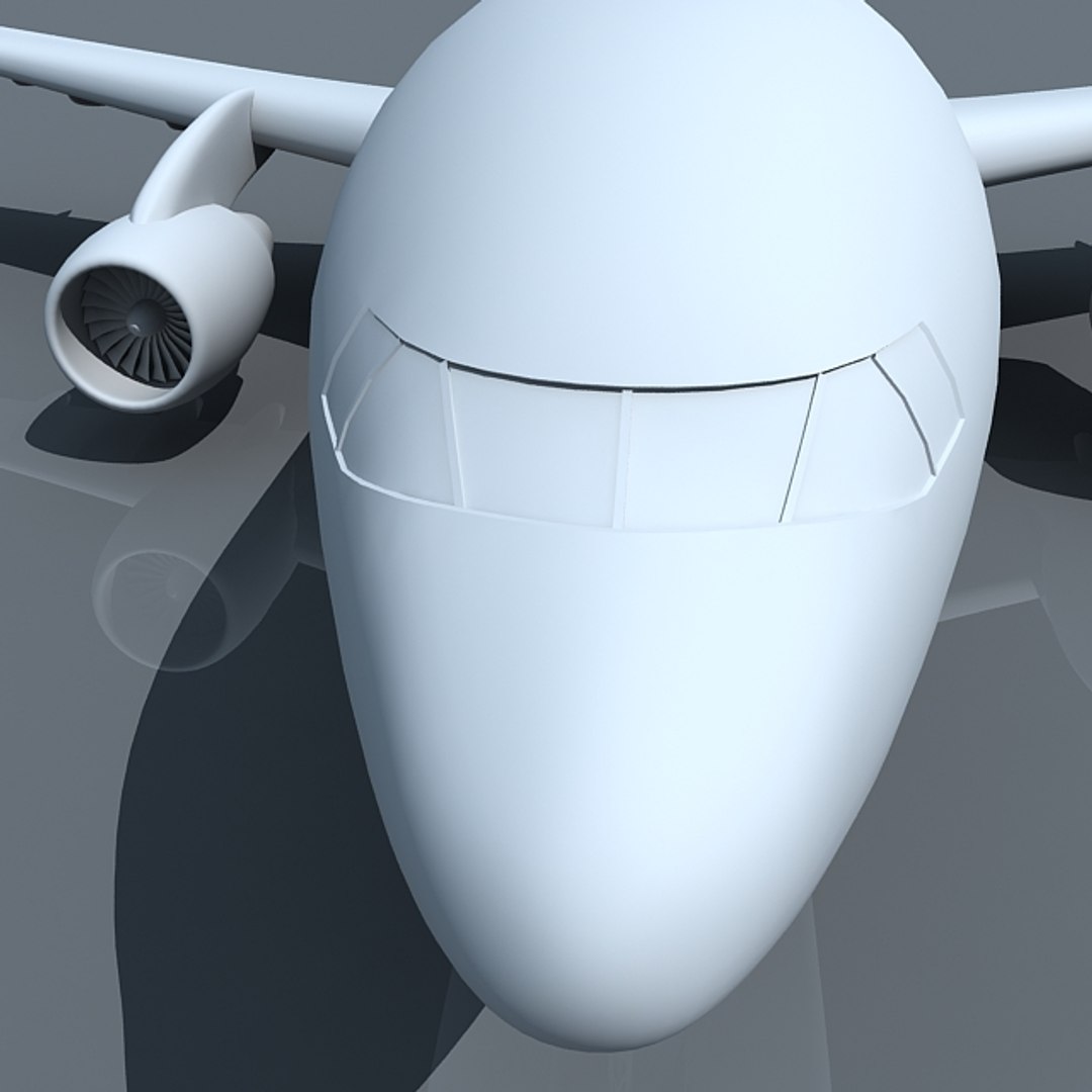 3d airbus 300 model