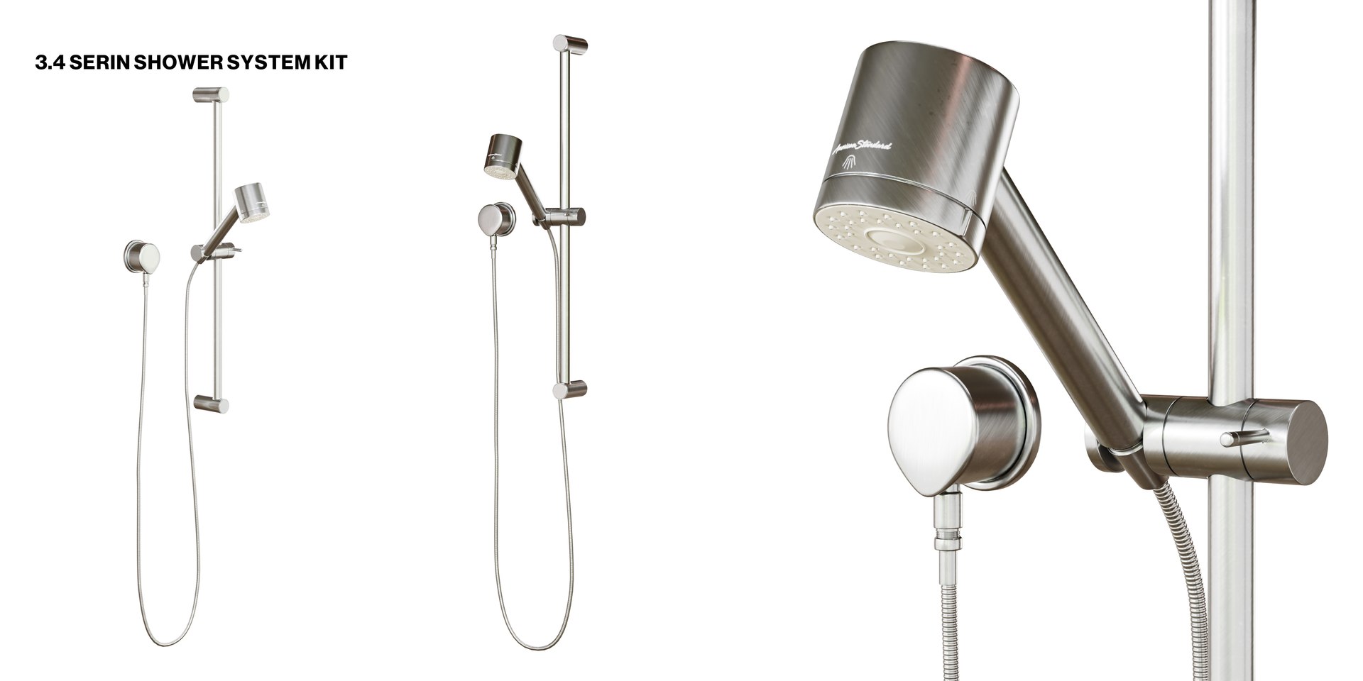 3D Bathroom And Kitchen Faucet Serin Collection Model - TurboSquid 2216139