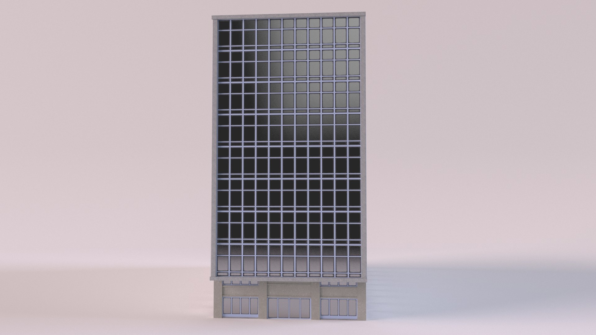 3D Building Glass Model - TurboSquid 1759113