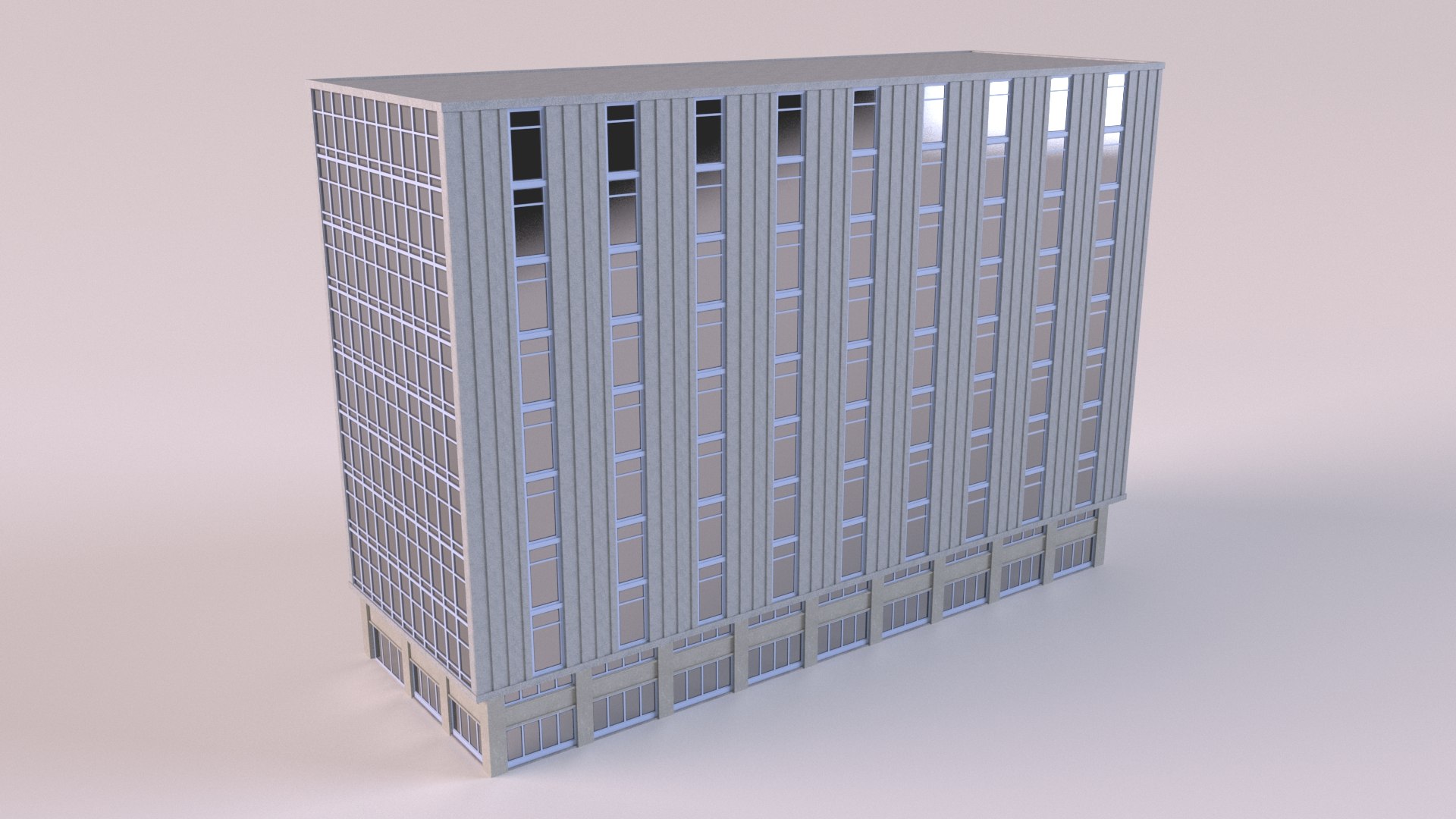 3D Building Glass Model - TurboSquid 1759113