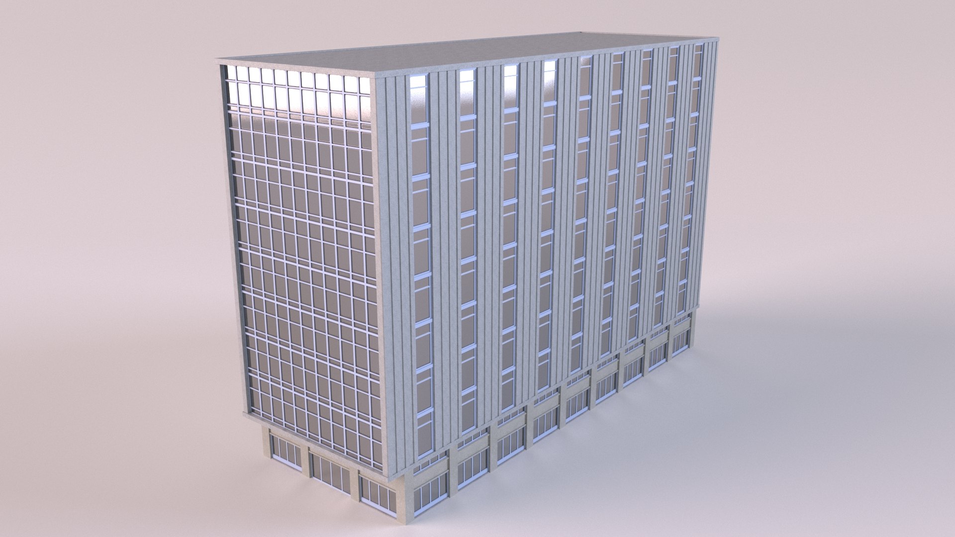 3D Building Glass Model - TurboSquid 1759113