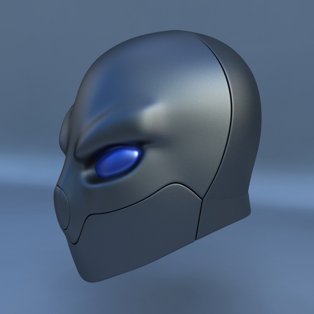 3d Model Robot Head K