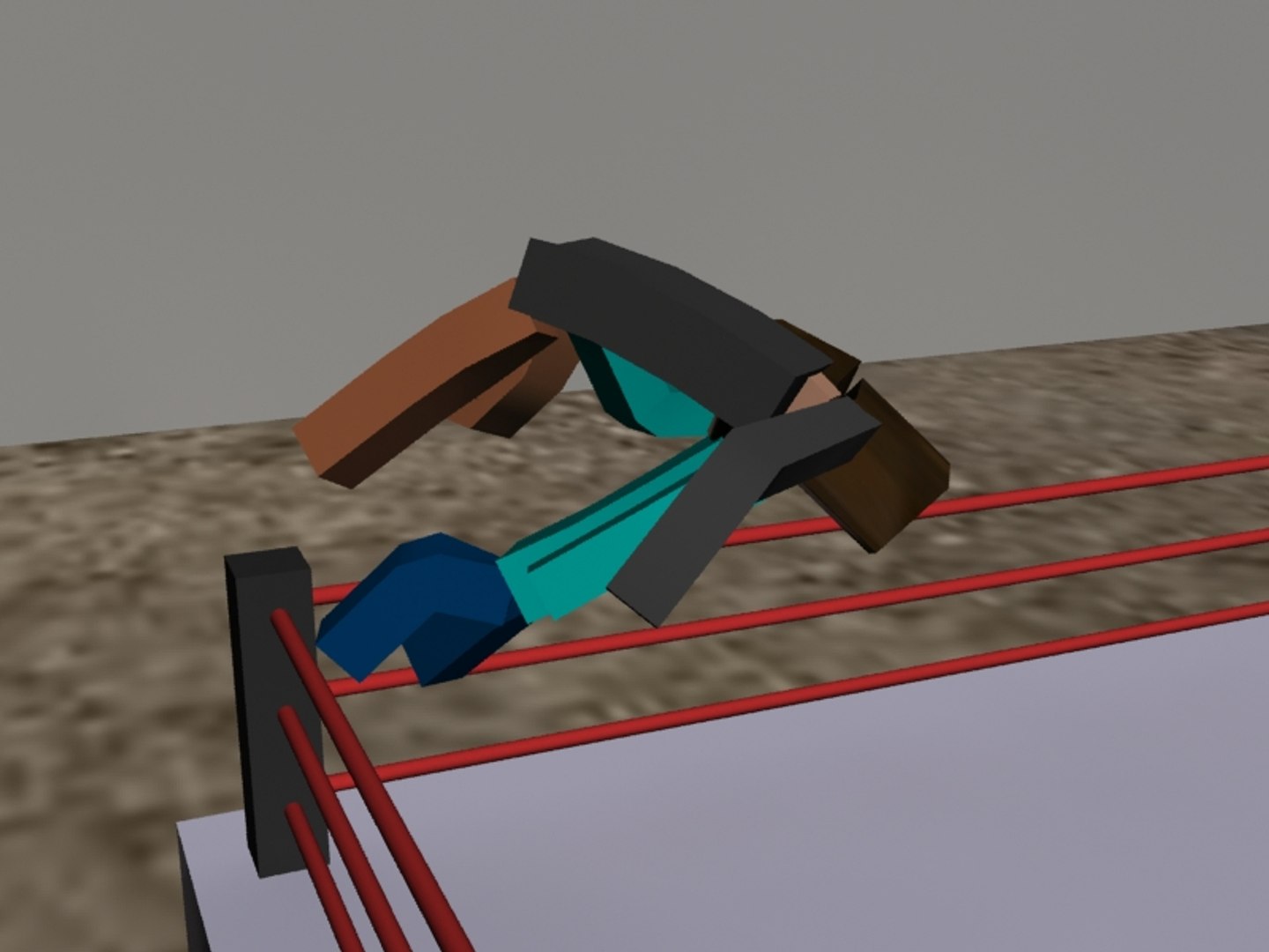 wwe stunt animation max