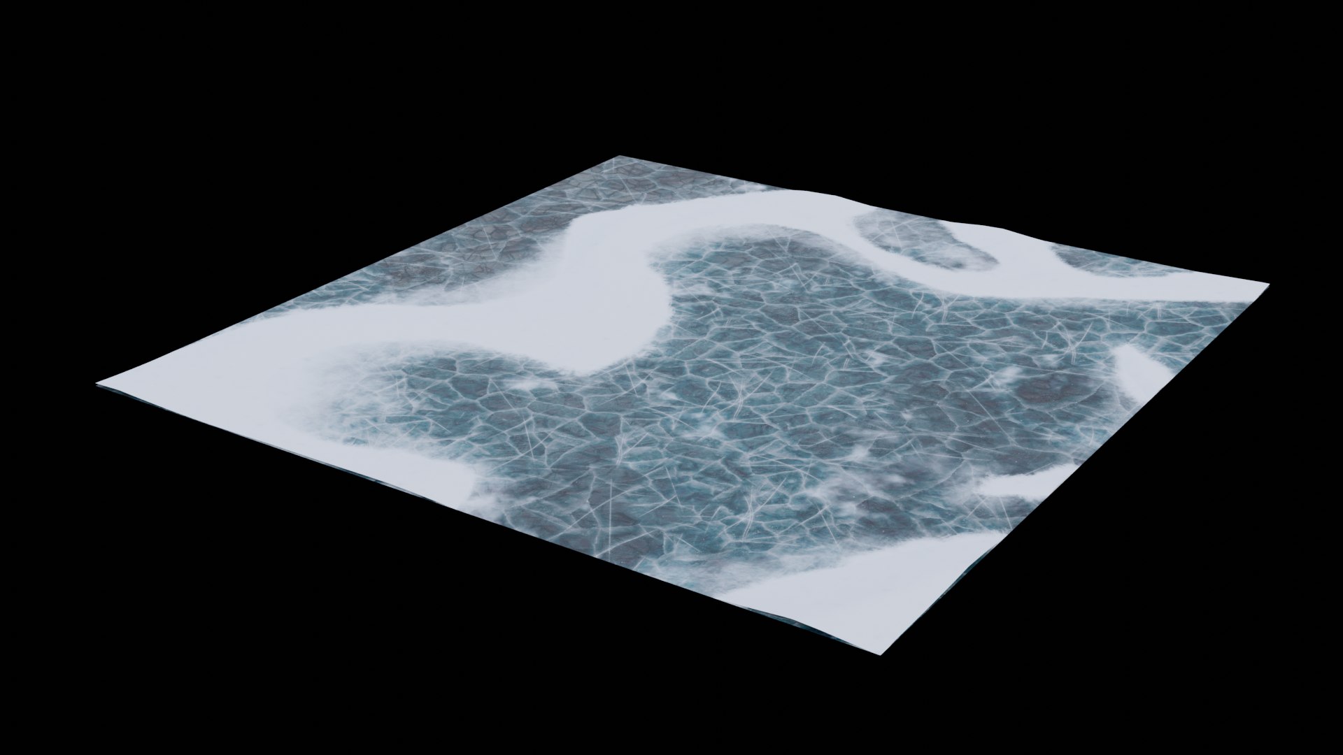 Frozen Lake Scene 8K And 4K Model - TurboSquid 1979634