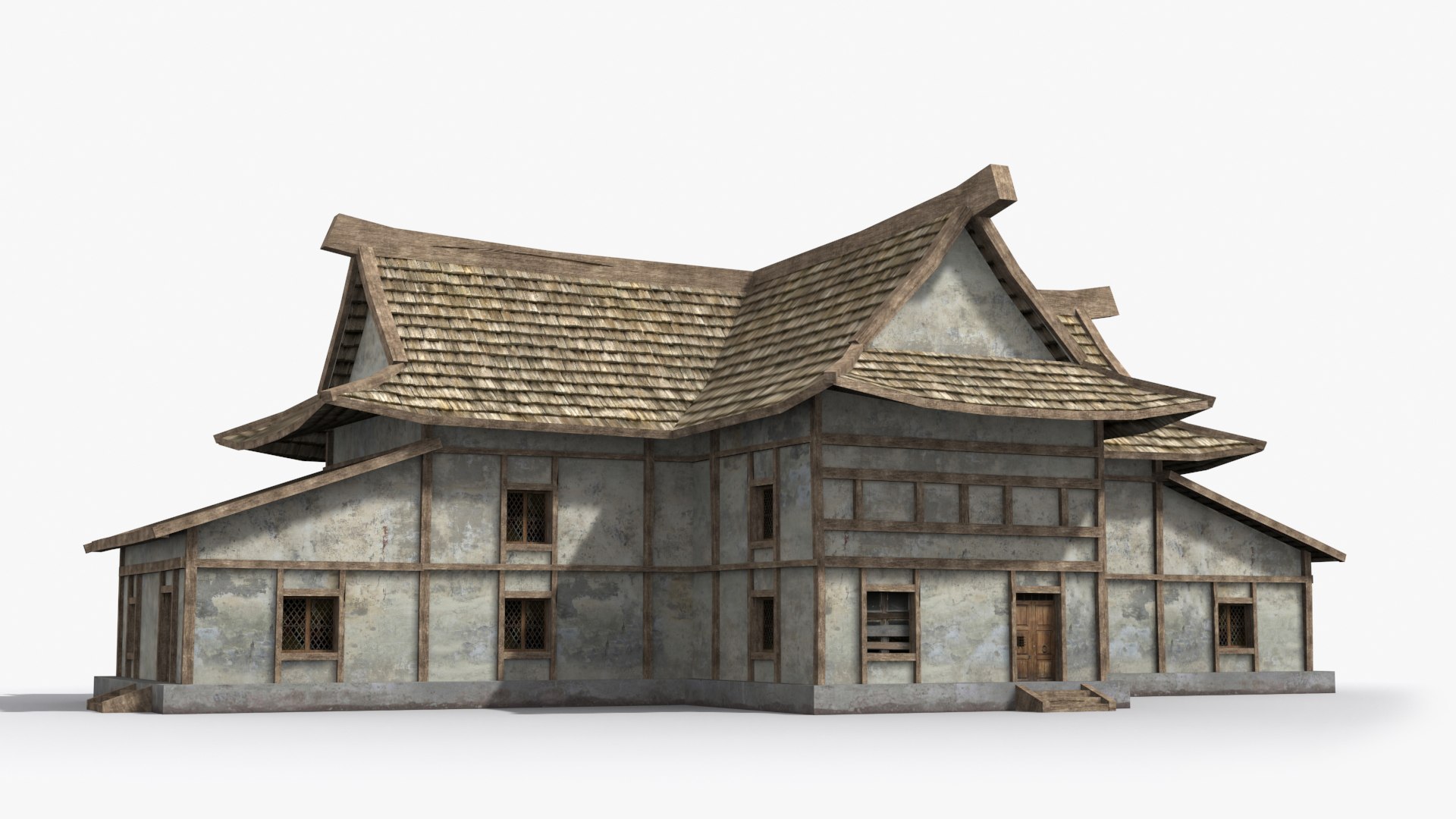Ancient house x11 3D model - TurboSquid 1941190