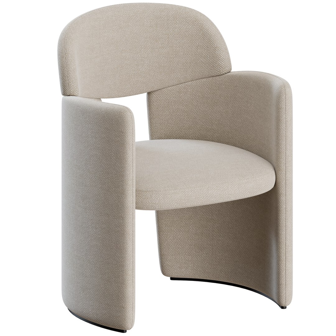 Blanca Dining Chair By Lema 3D Model - TurboSquid 2329962