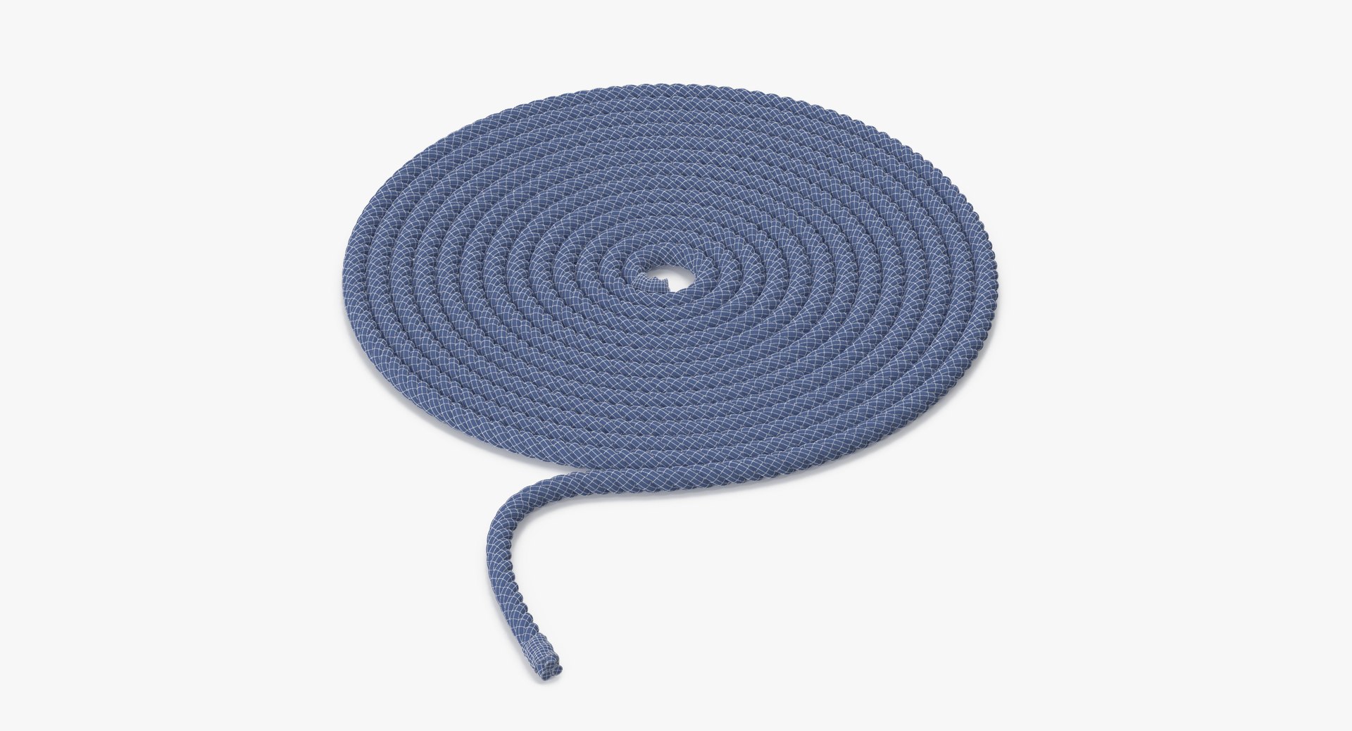Coiled Rope 3d Model