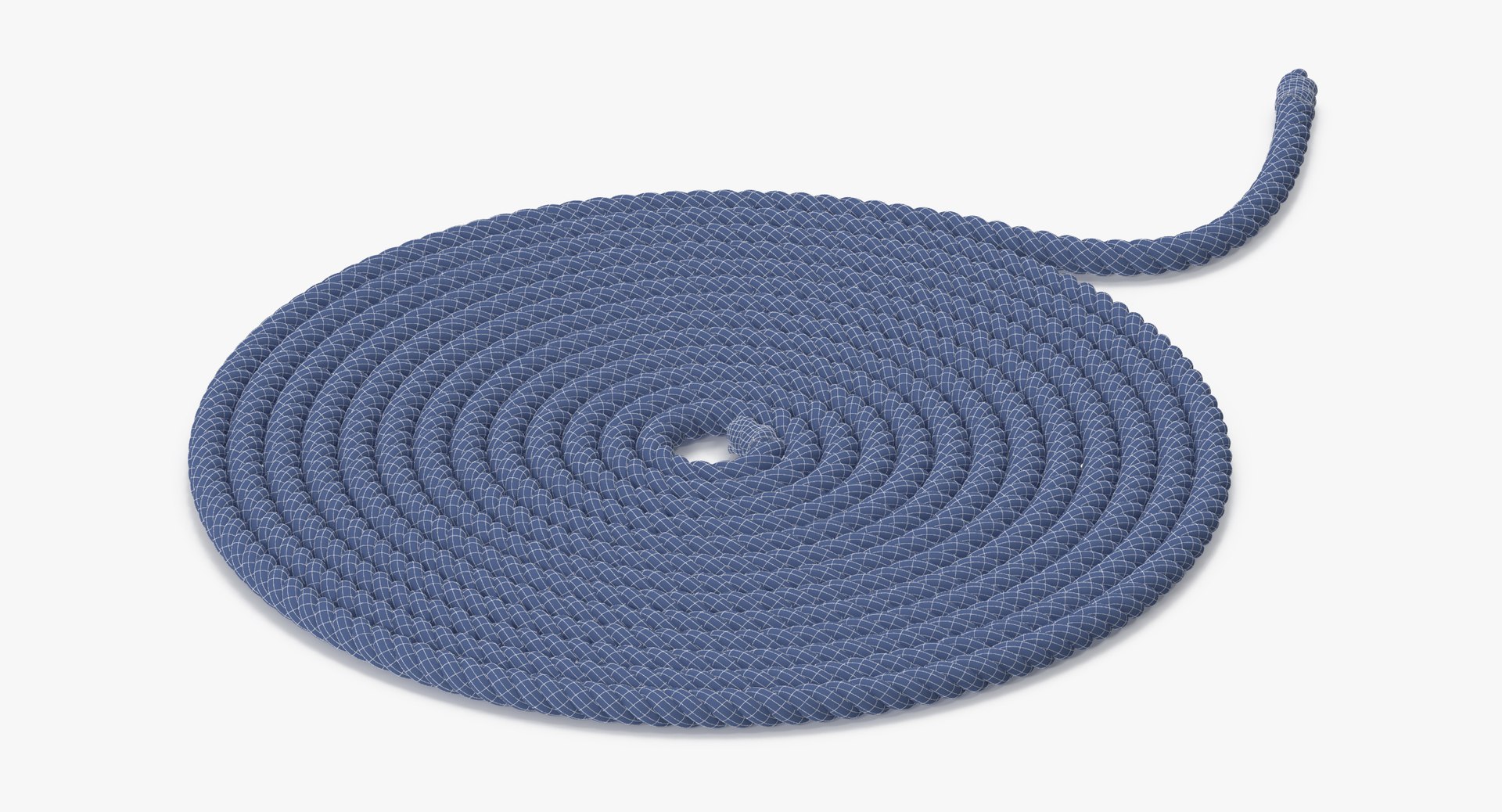 Coiled Rope 3d Model