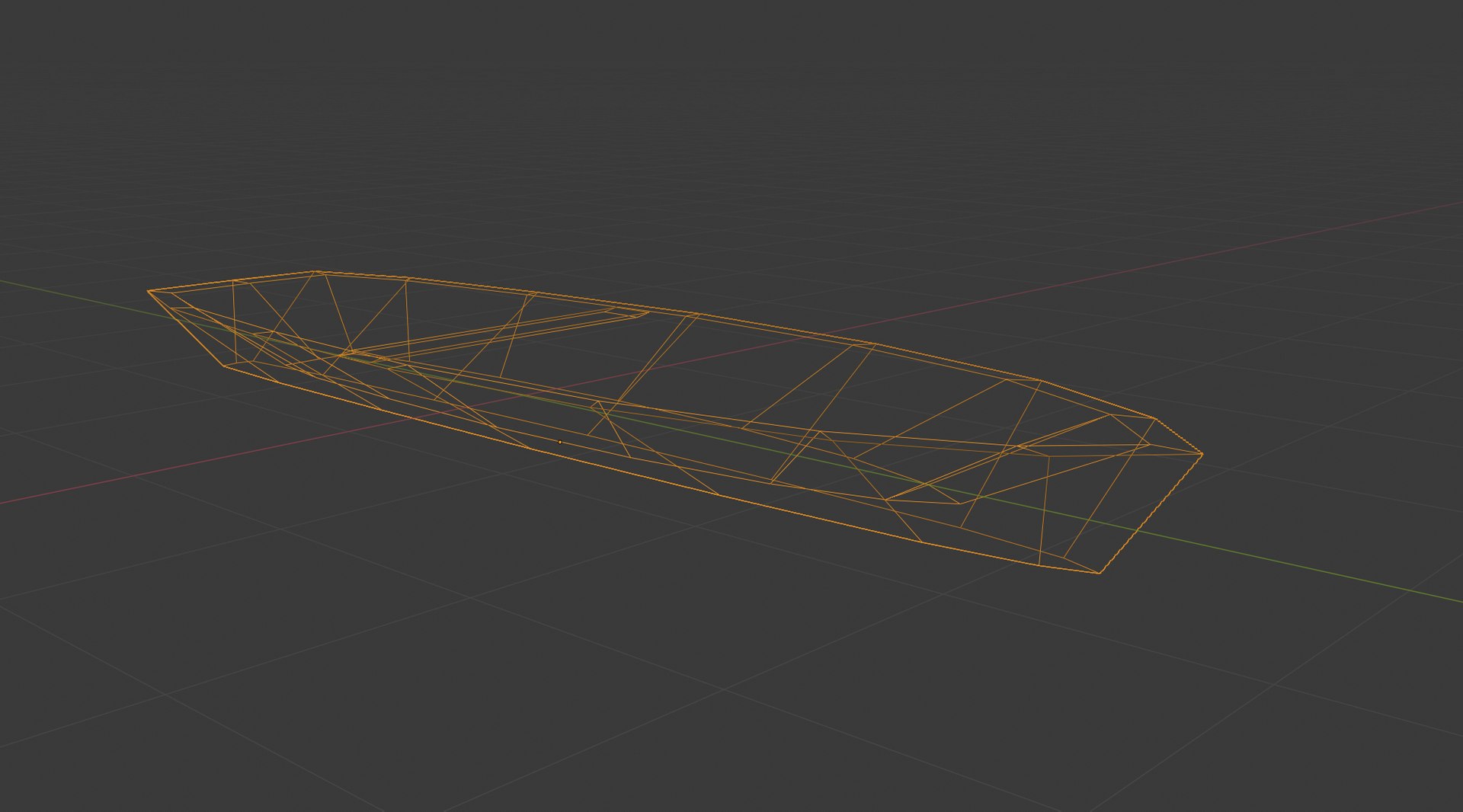 Simple rowing boat model - TurboSquid 2104005
